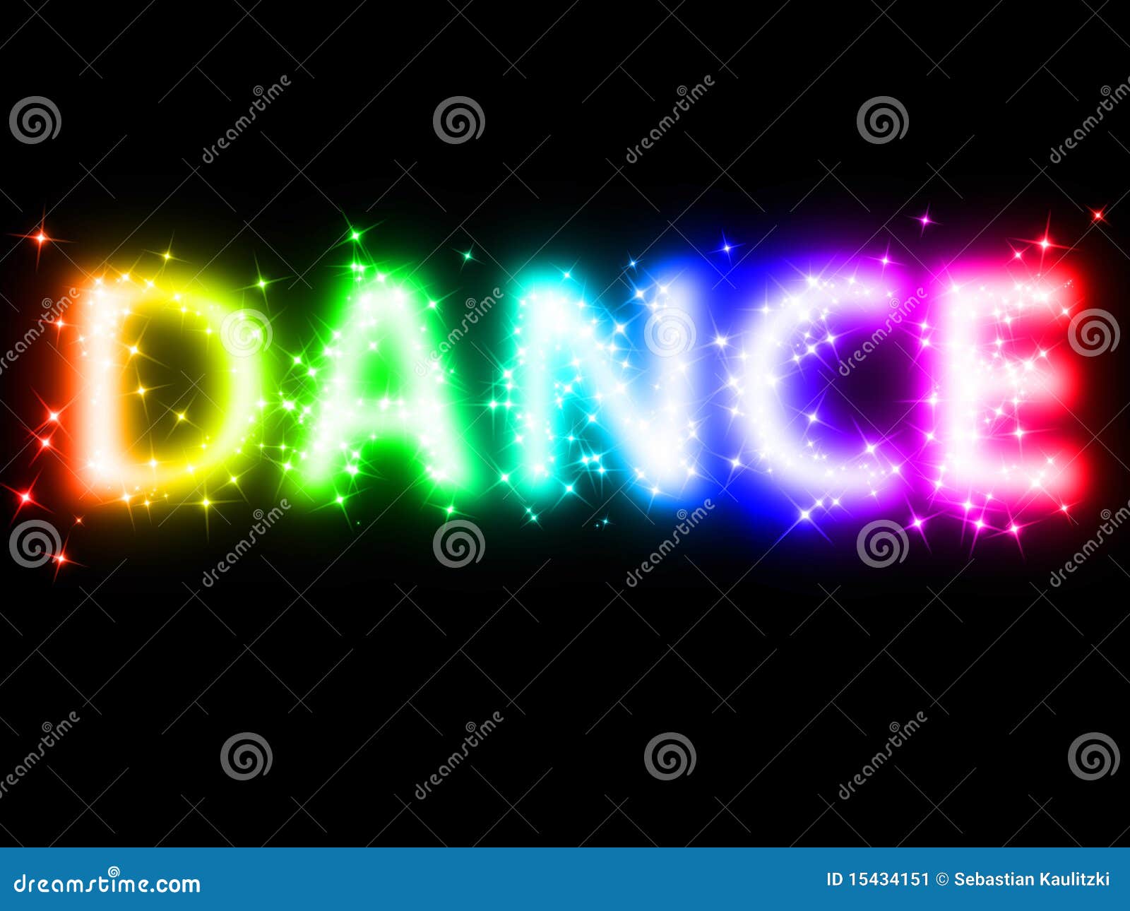Dance stock illustration. Illustration of multicolor - 15434151