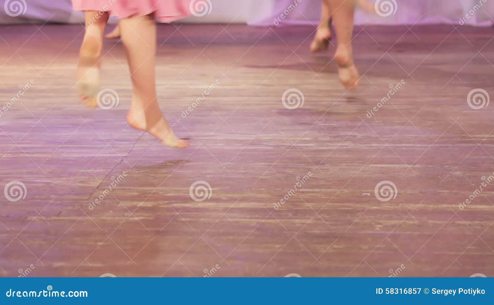 Dance barefoot on stage stock video. Video of leisure - 58316857