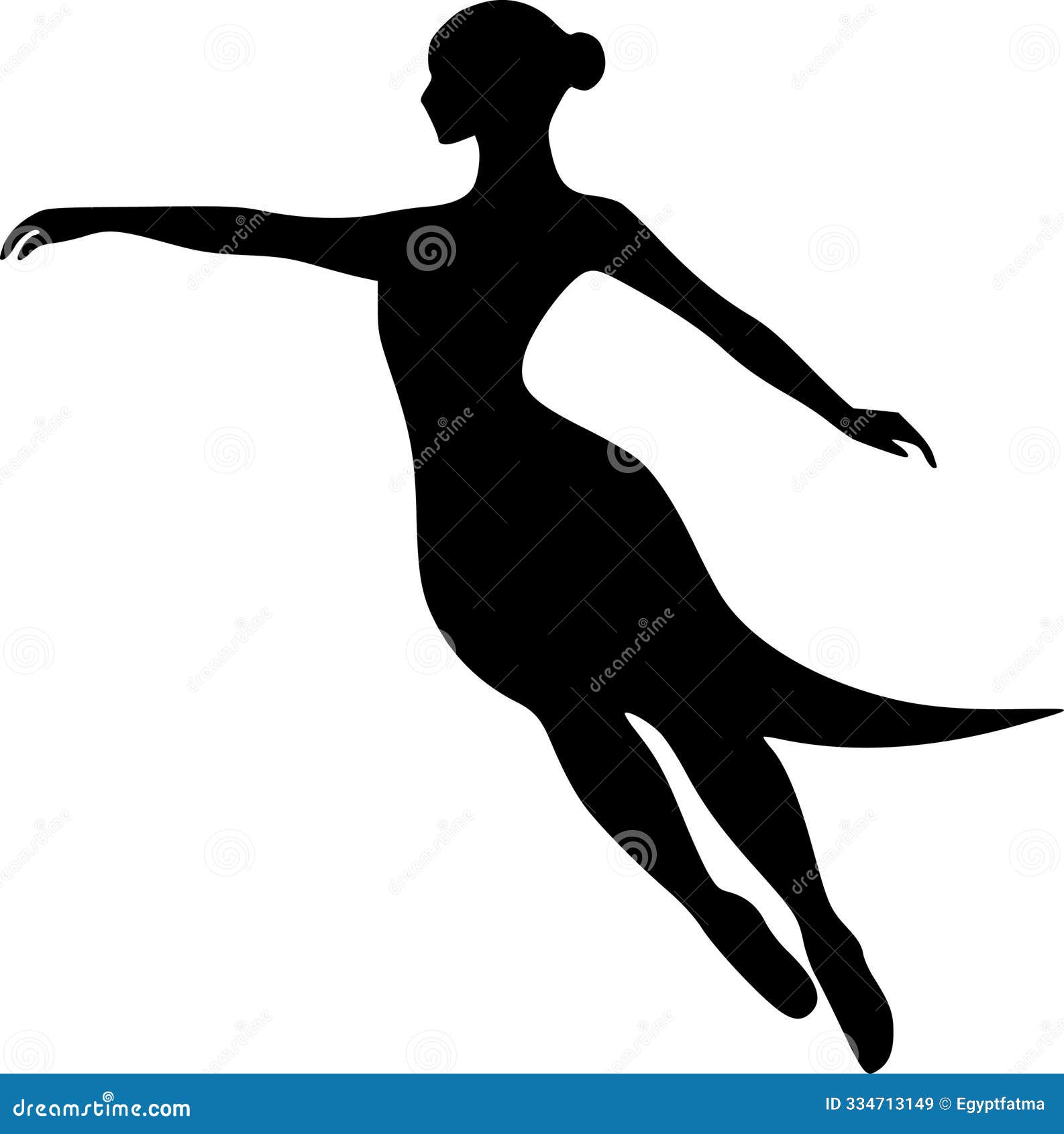 Dance - Black and White Isolated Icon - Vector Illustration Stock ...
