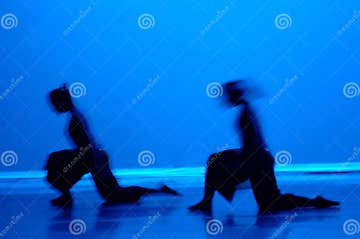 Dance in Blue stock photo. Image of performance, jazz - 1136874