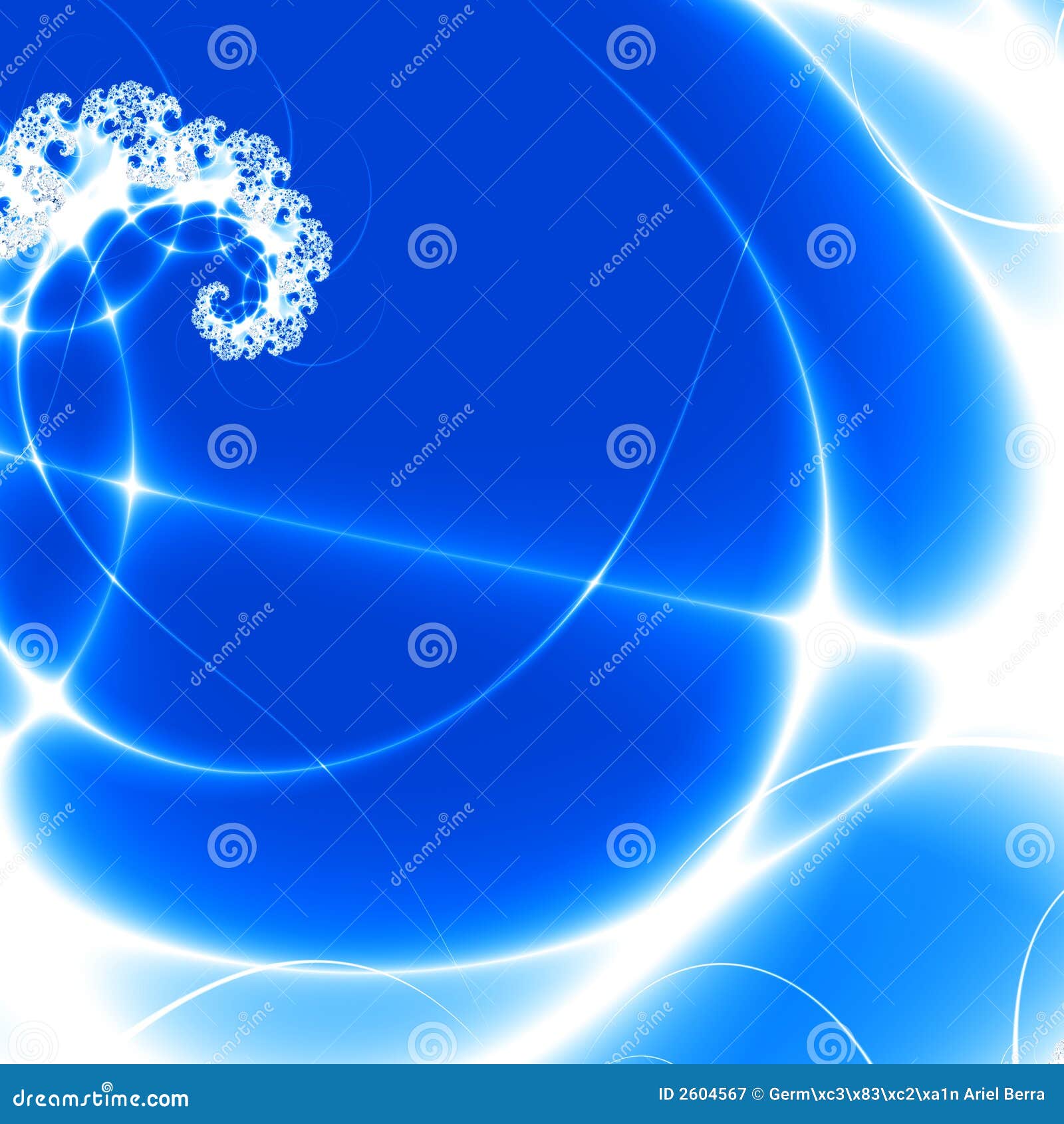 Dance of Blue Lights. stock illustration. Illustration of abstract ...