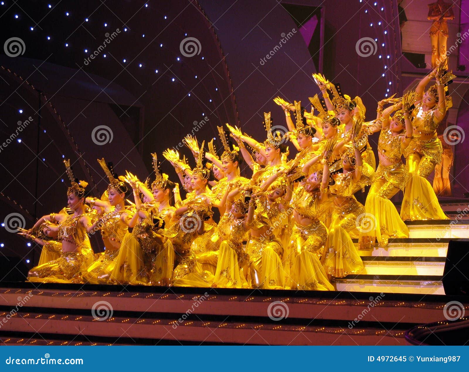Dance by Chinese Deaf Actors Editorial Image - Image of chinese, dance ...