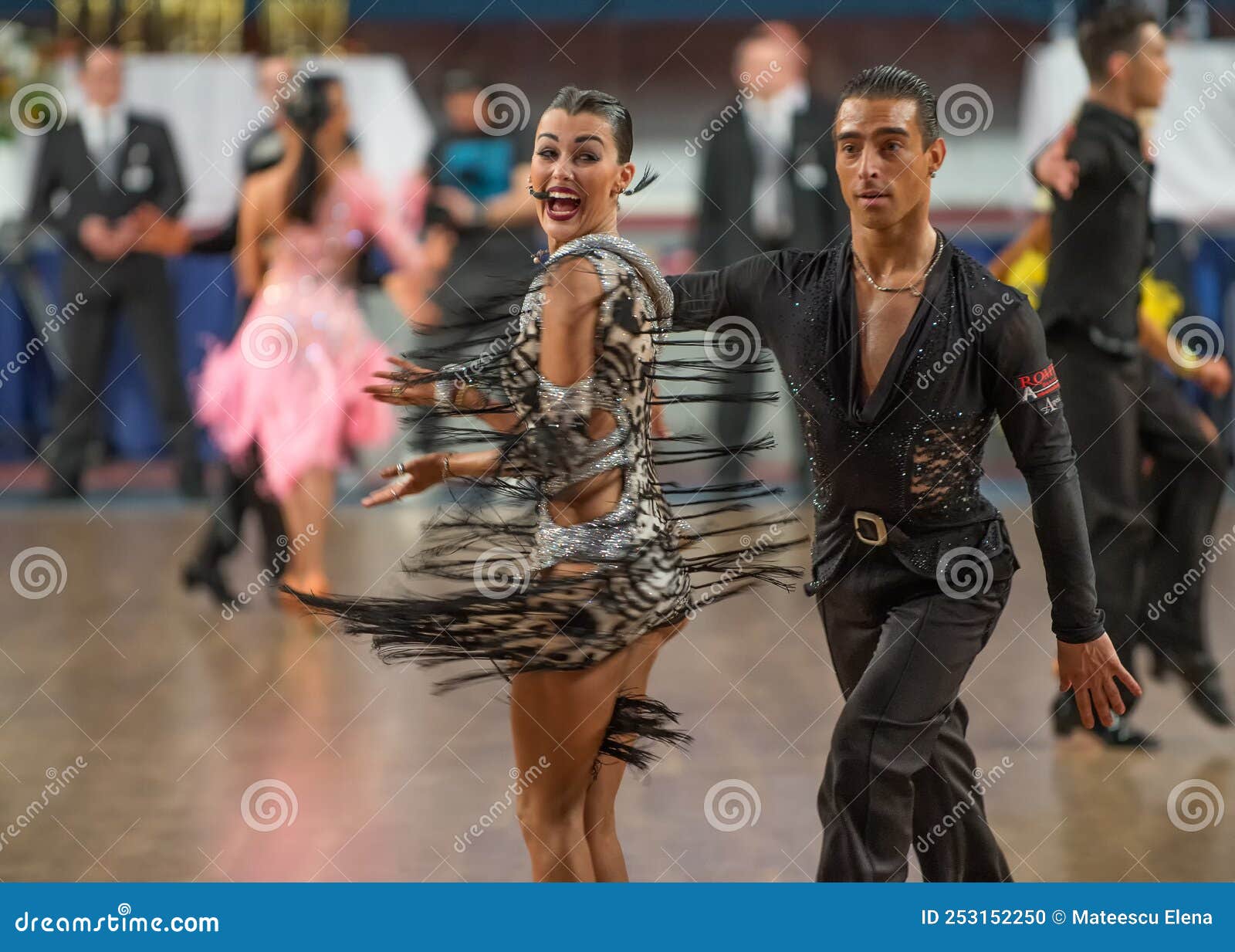 Dance competition salsa editorial image. Image of expression - 253152250