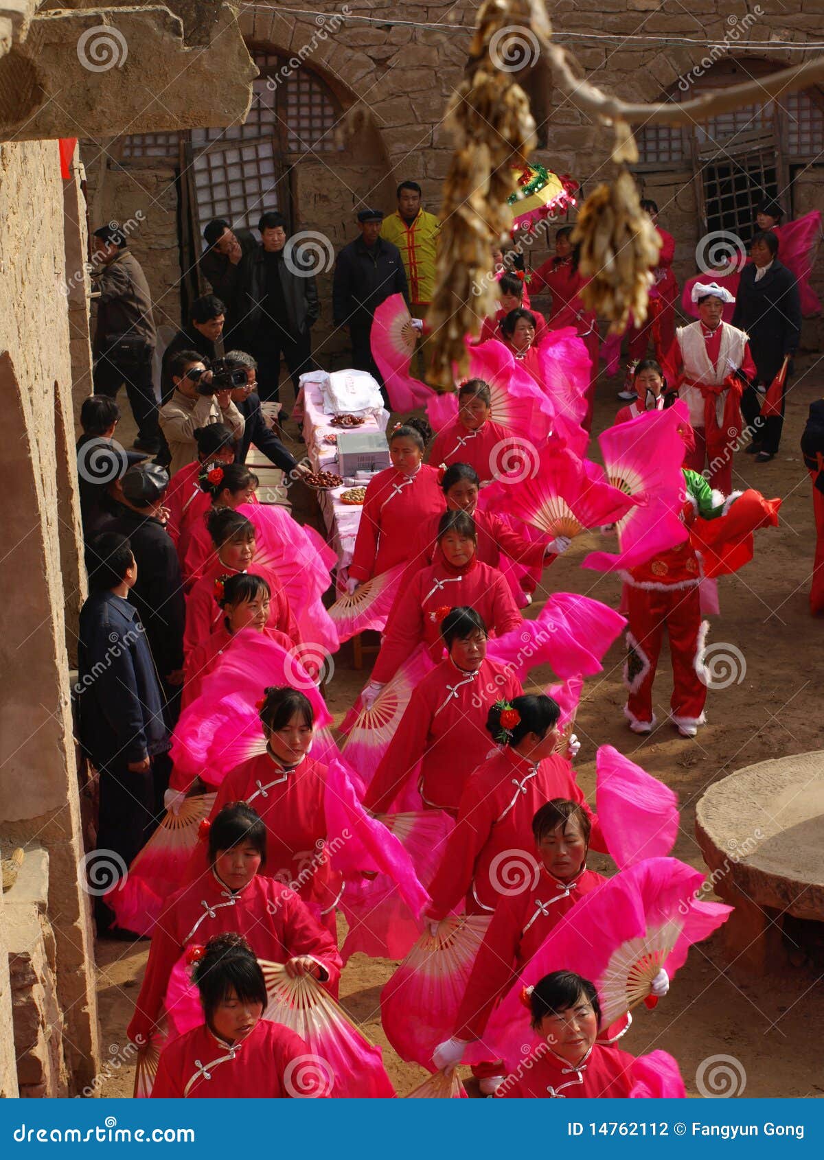 Dance in the Courtyard of Cave House Editorial Photography - Image of ...