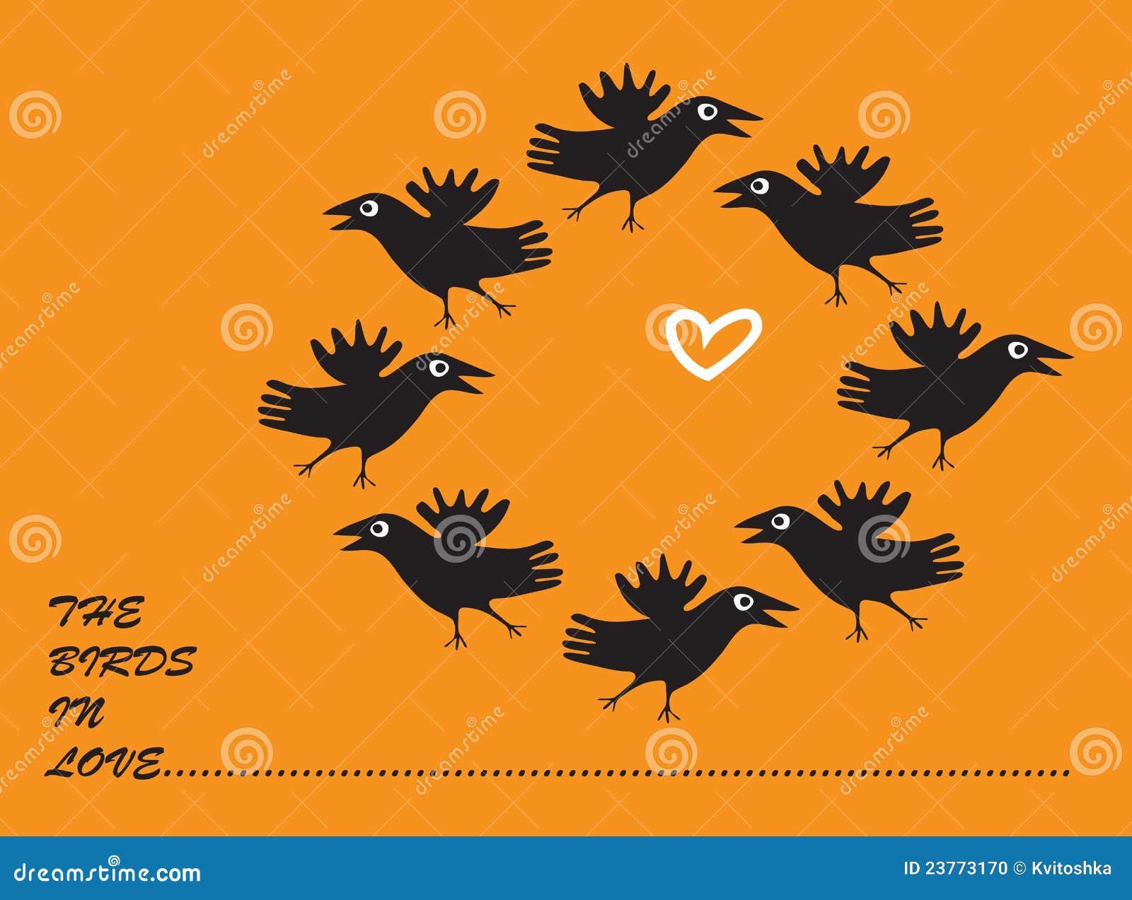 Dance of crows. stock vector. Illustration of halloween - 23773170