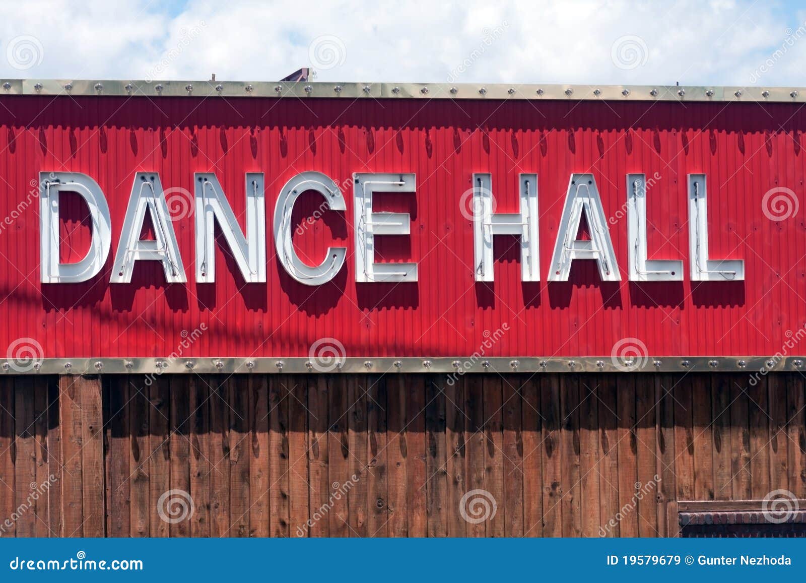 Dance Hall Sign stock image. Image of sign, ballroom - 19579679