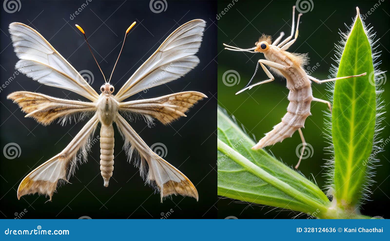 The Dance of Life: a Plume Moth in a Sequence of Growth Generative AI ...