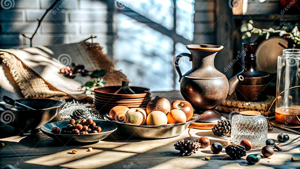 The Dance of Light and Shadow: a Dramatic Still Life Composition ...