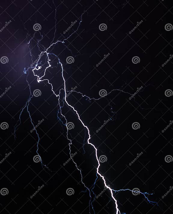 The Dance of Lightning Overhead Stock Photo - Image of aspect, photorealism: 282474482