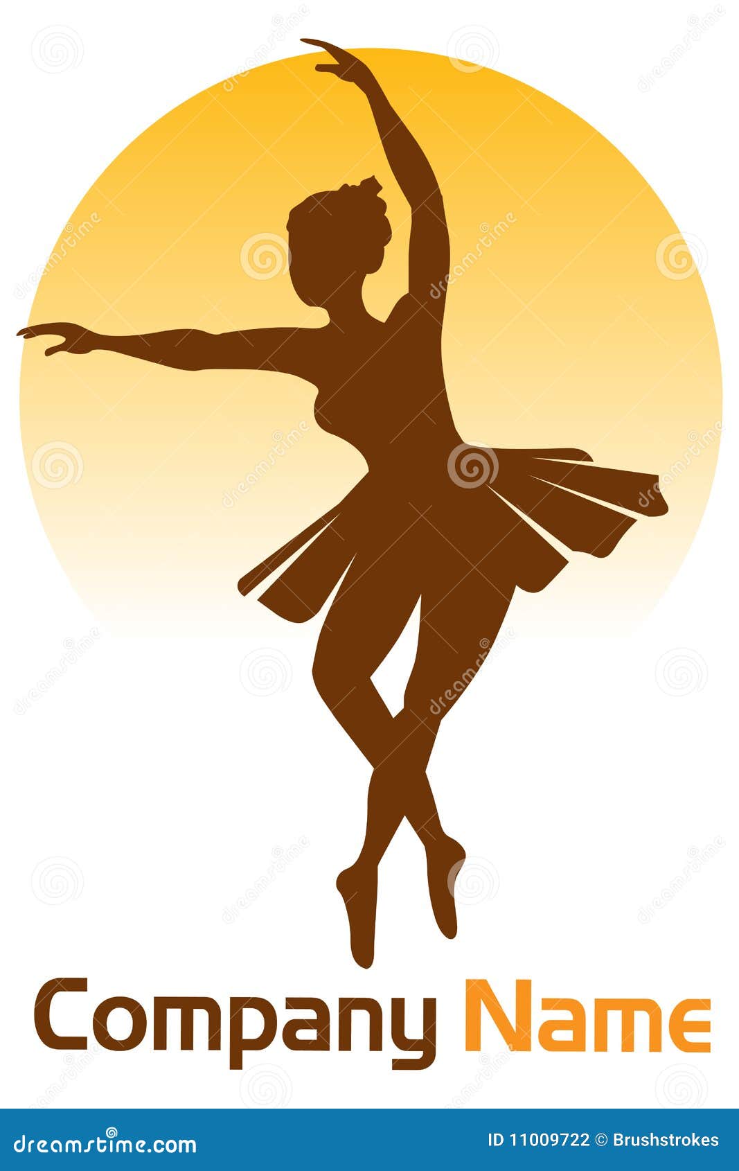 Dance logo stock illustration. Illustration of concept - 11009722