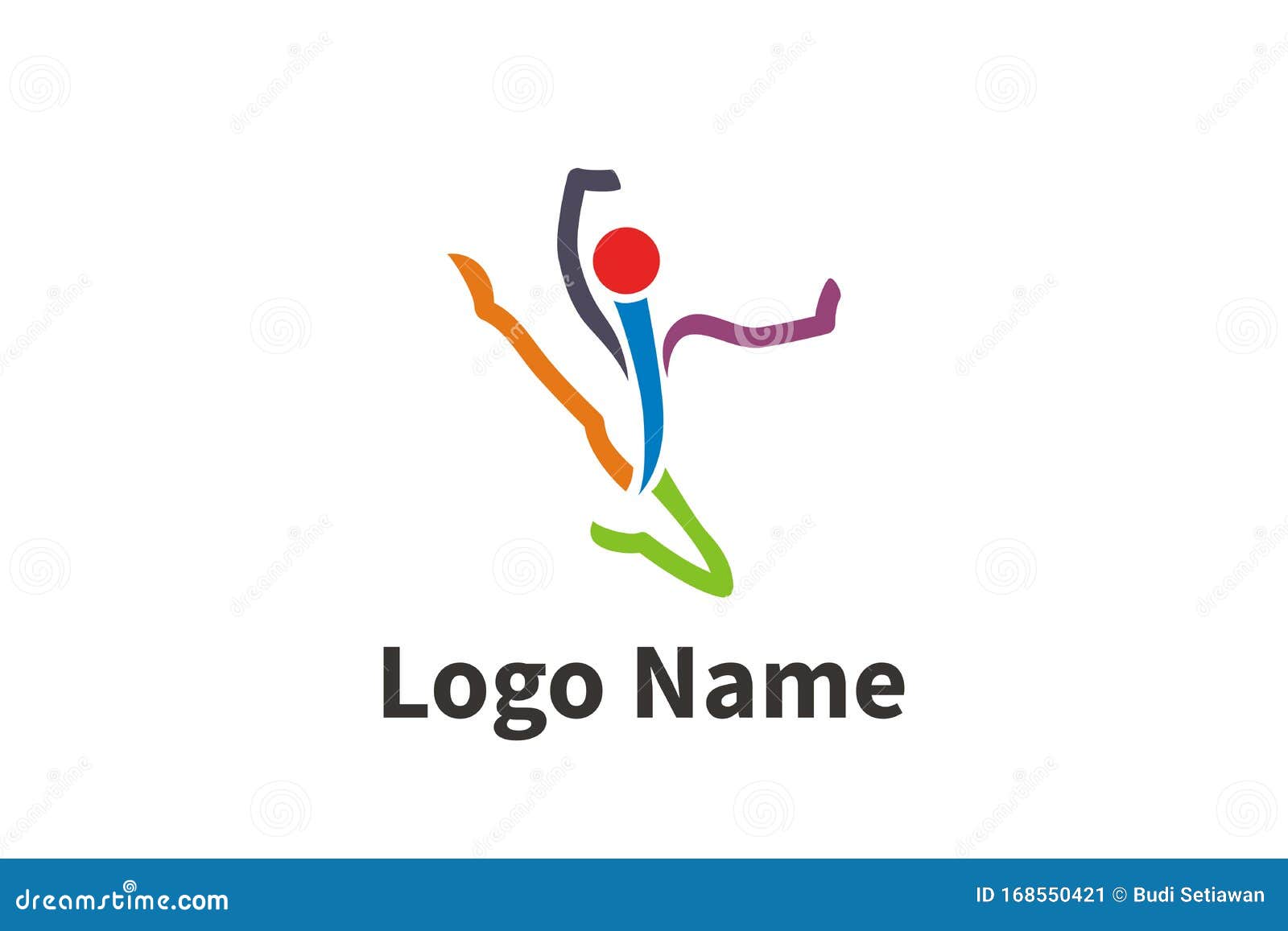 Dance logo stock vector. Illustration of classic, creative - 168550421