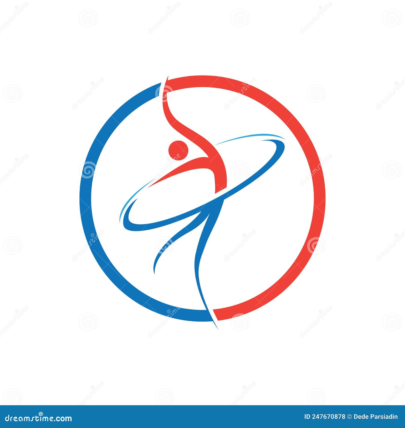 Dance Logo Vector Design Symbol Stock Vector - Illustration of party ...