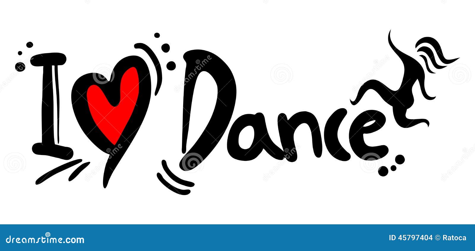 Dance love stock vector. Illustration of performance - 45797404