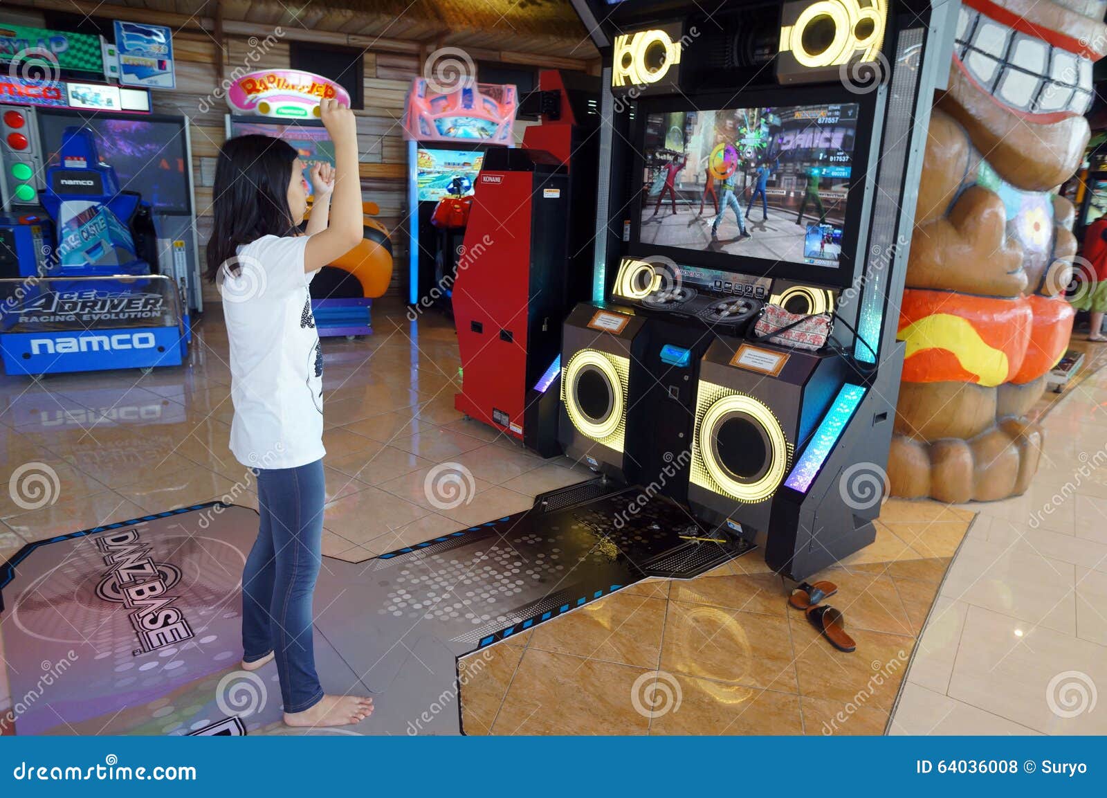 Dance machines editorial stock photo. Image of children - 64036008