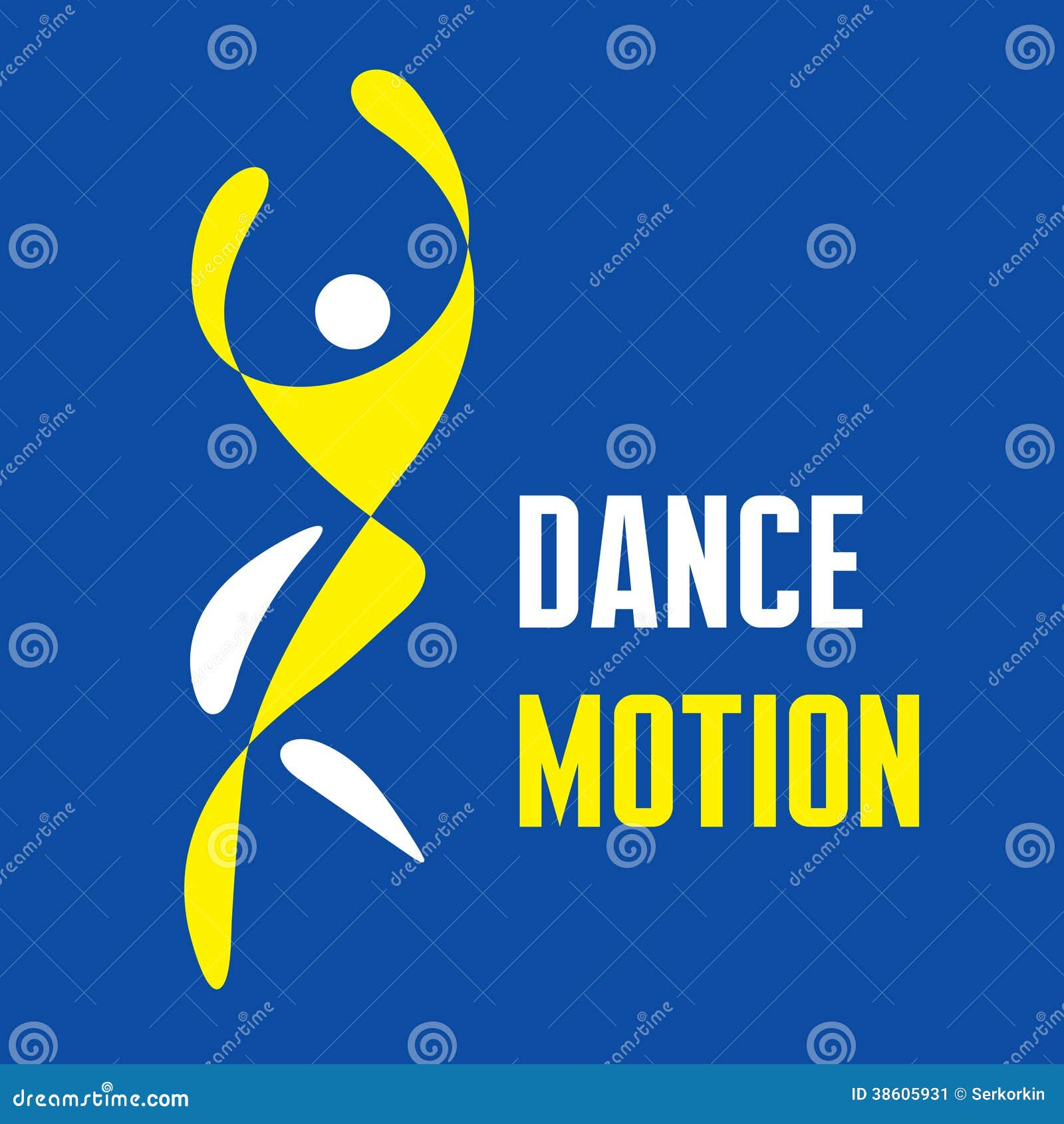 Dance Motion - Vector Logo Template Stock Vector - Illustration of ...