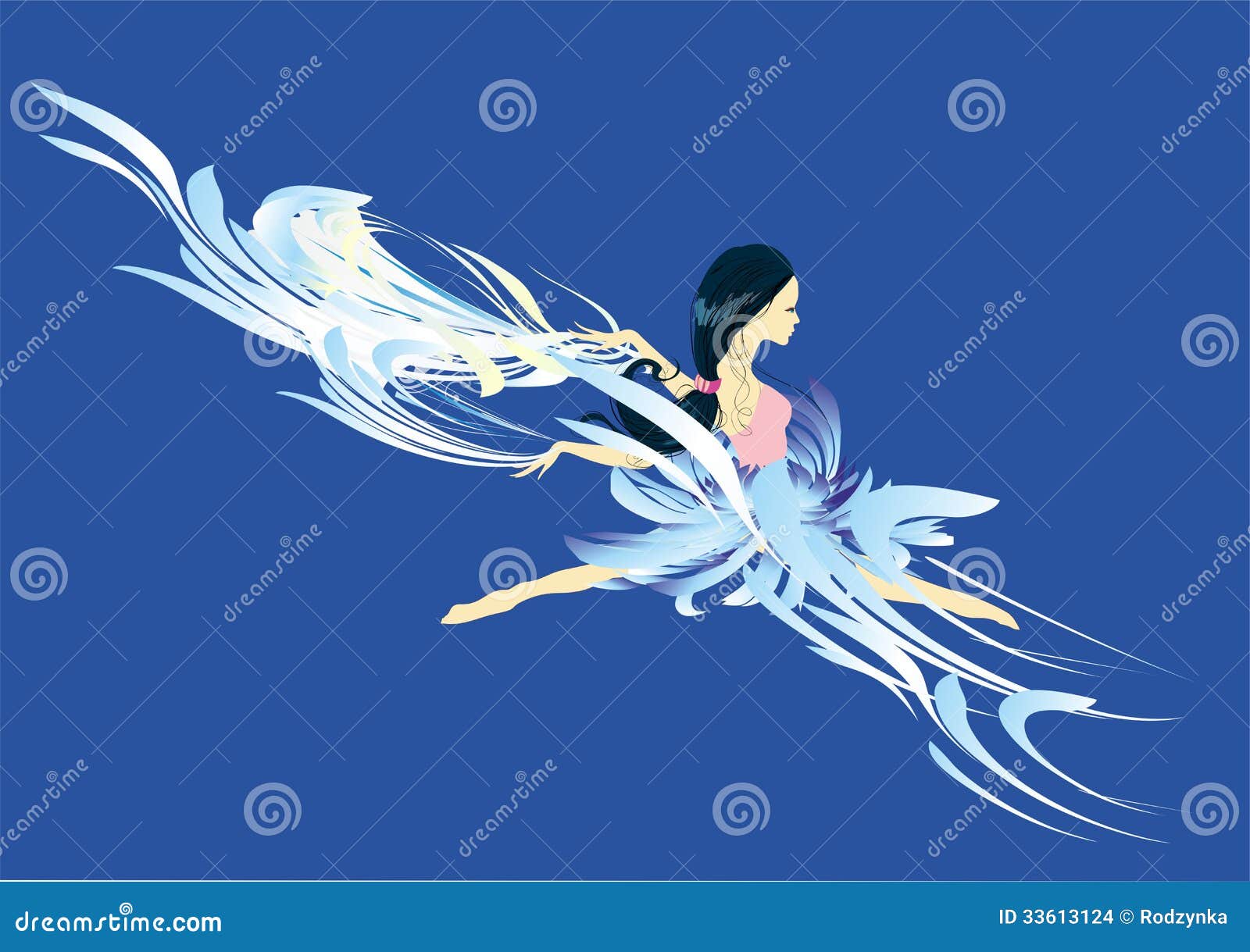 Dance and movement, stock illustration. Illustration of costume - 33613124
