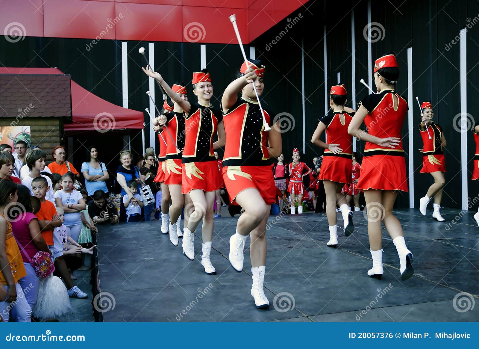 Dance Off Majorettes from Bulgaria-1 Editorial Photo - Image of music ...