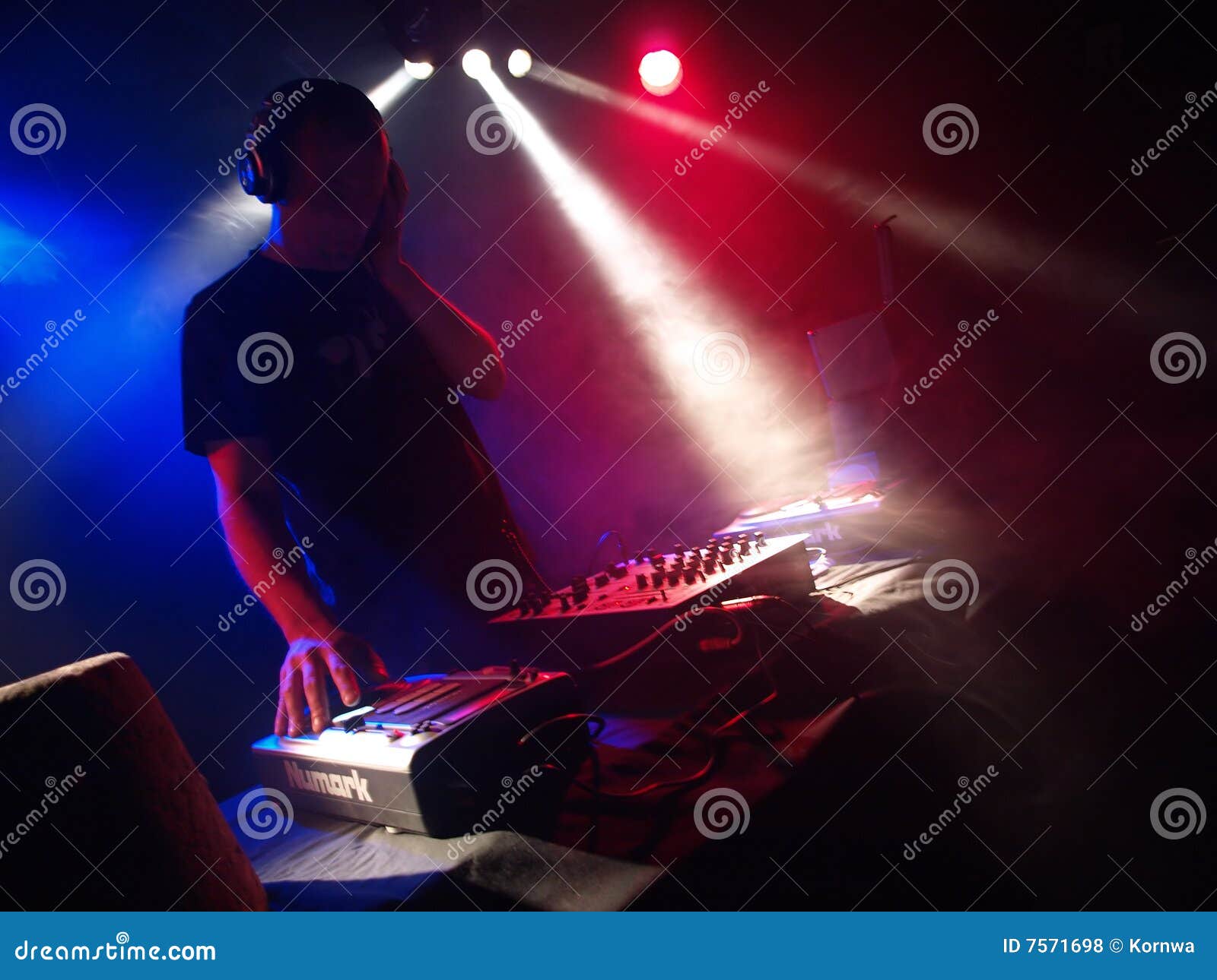 Dance Party Dj Royalty Free Stock Photos - Image: 7571698