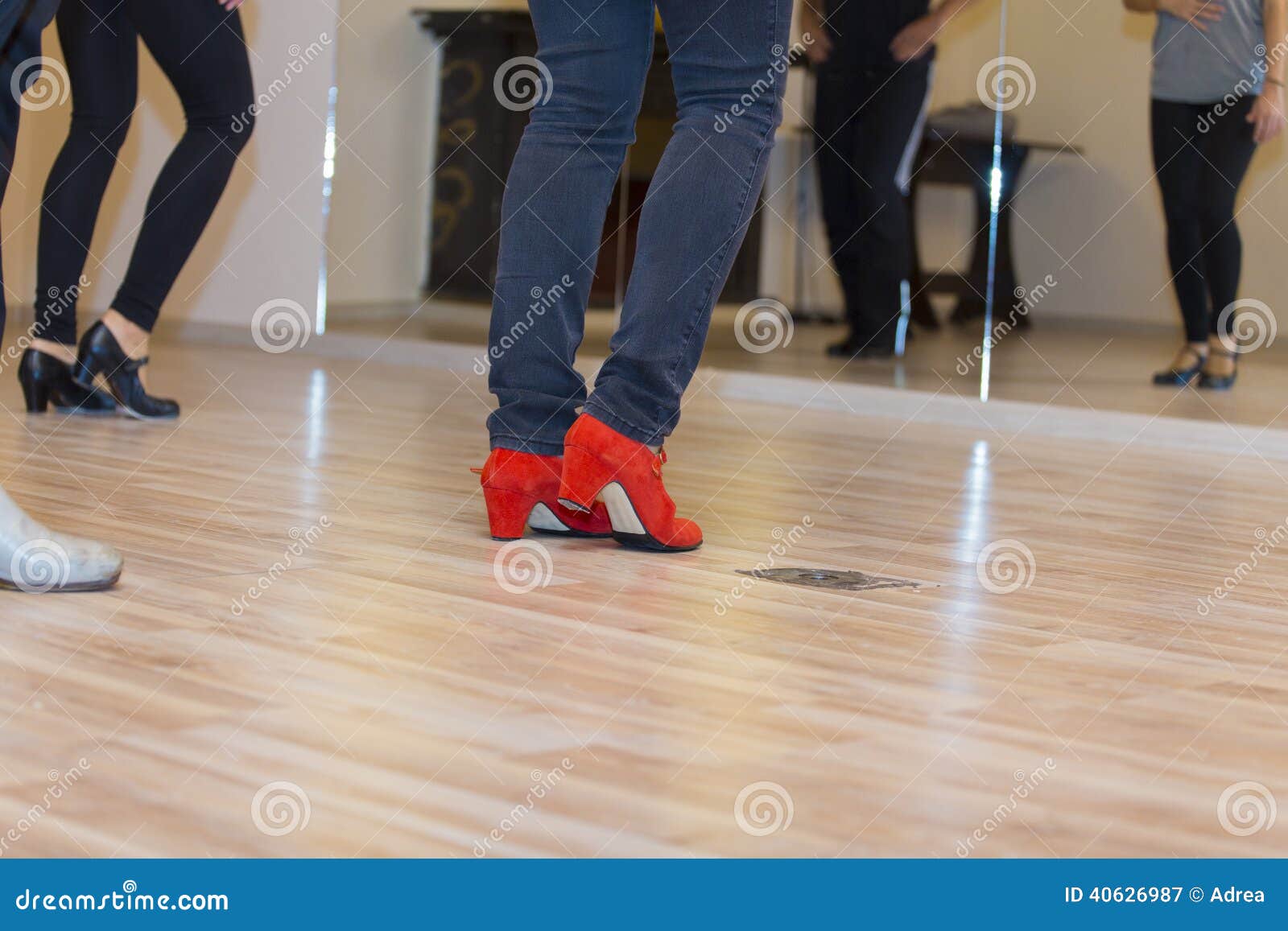 People Practicing Dance Steps Stock Image - Image of light, cultural ...