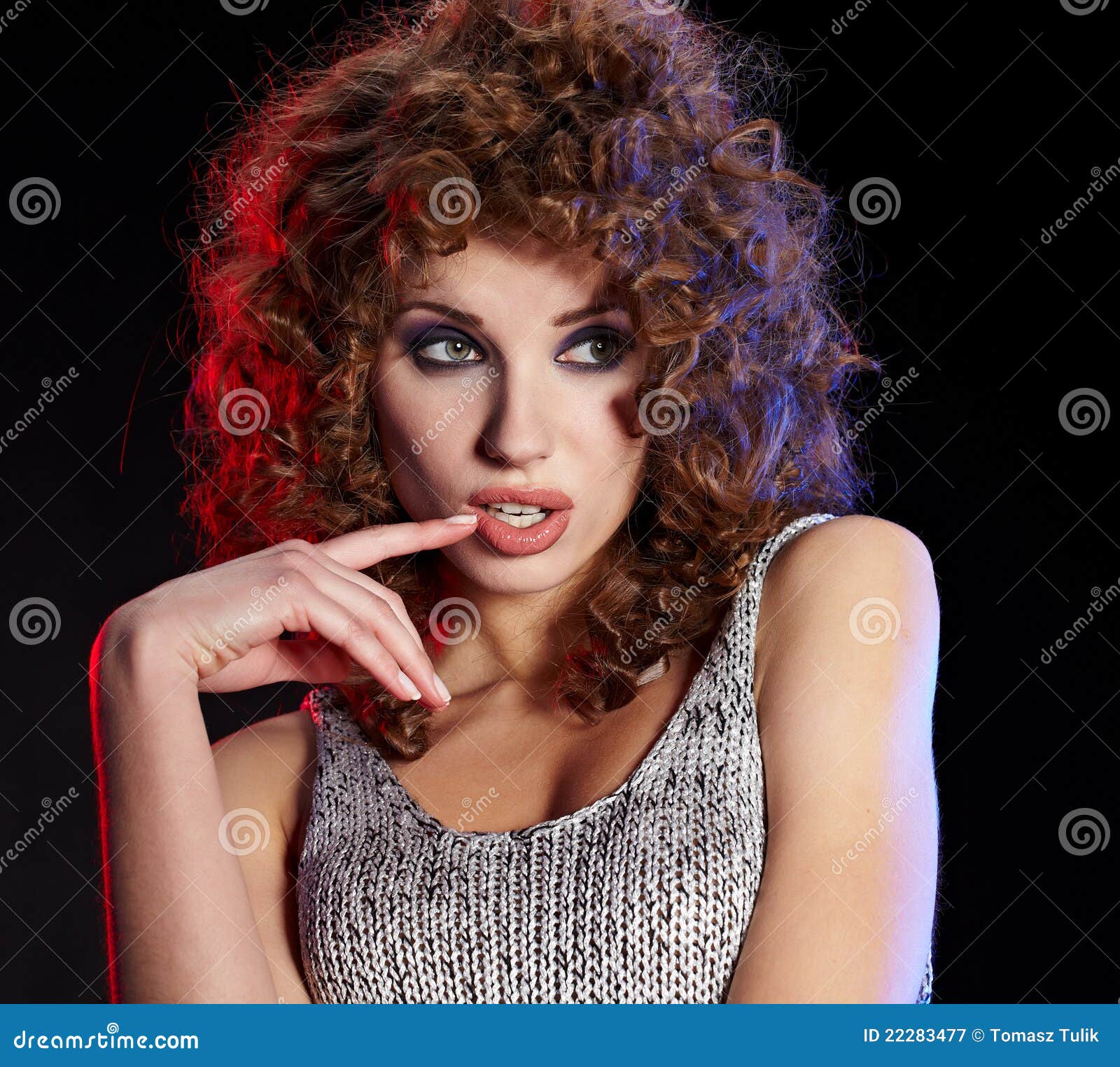 Dance Queen stock image. Image of human, beautiful, hair - 22283477