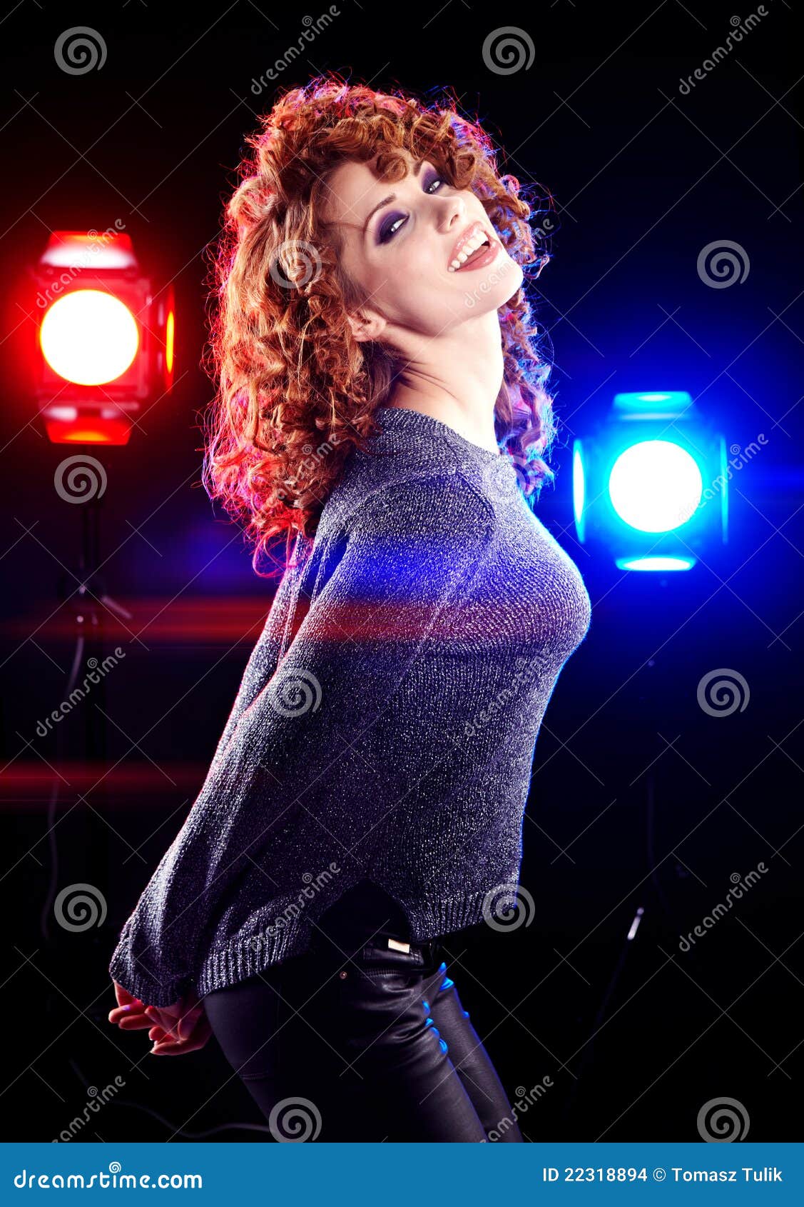 Dance Queen stock photo. Image of glamour, music, elegance - 22318894