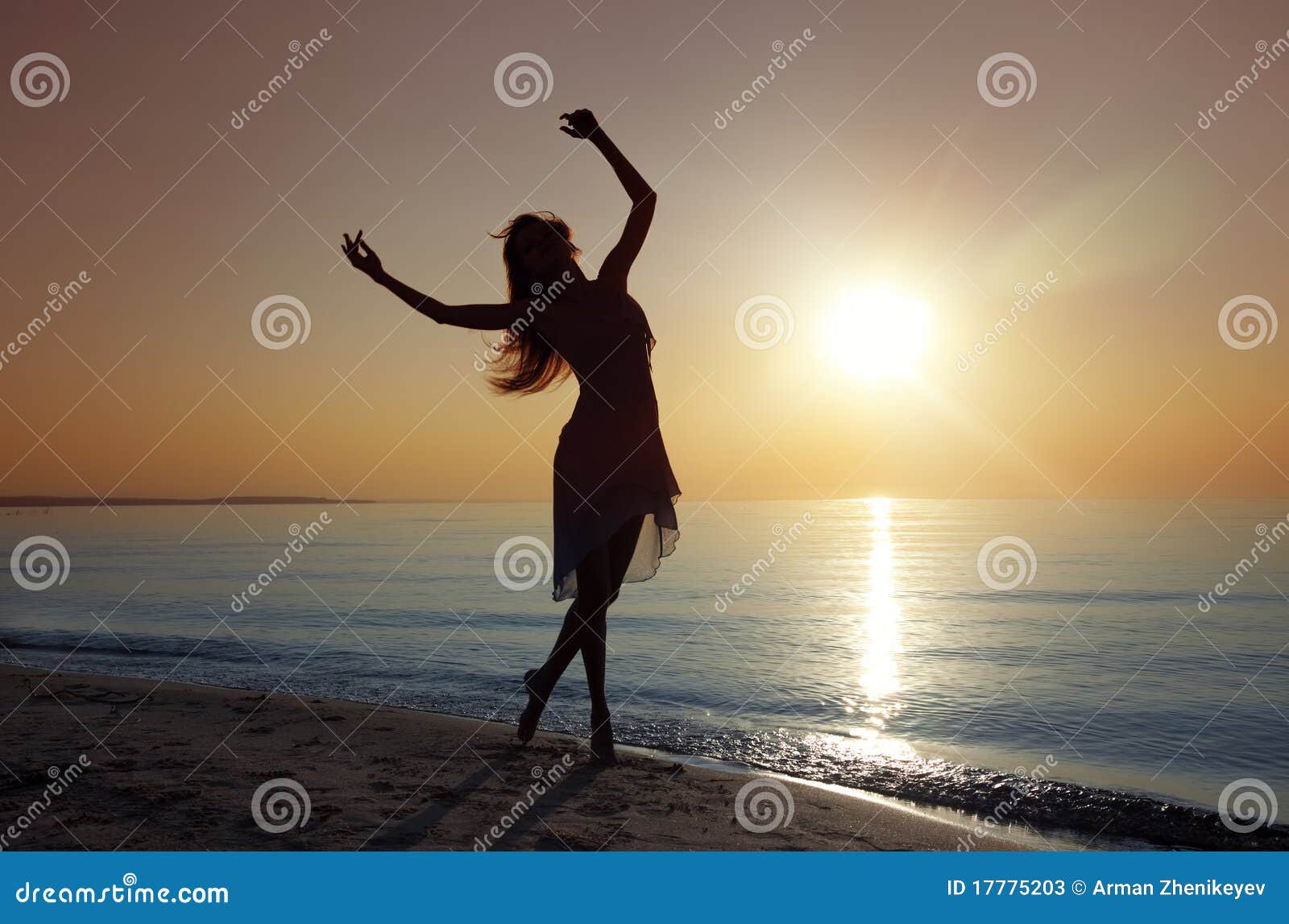 Dance at the sea stock image. Image of luxury, evening - 17775203