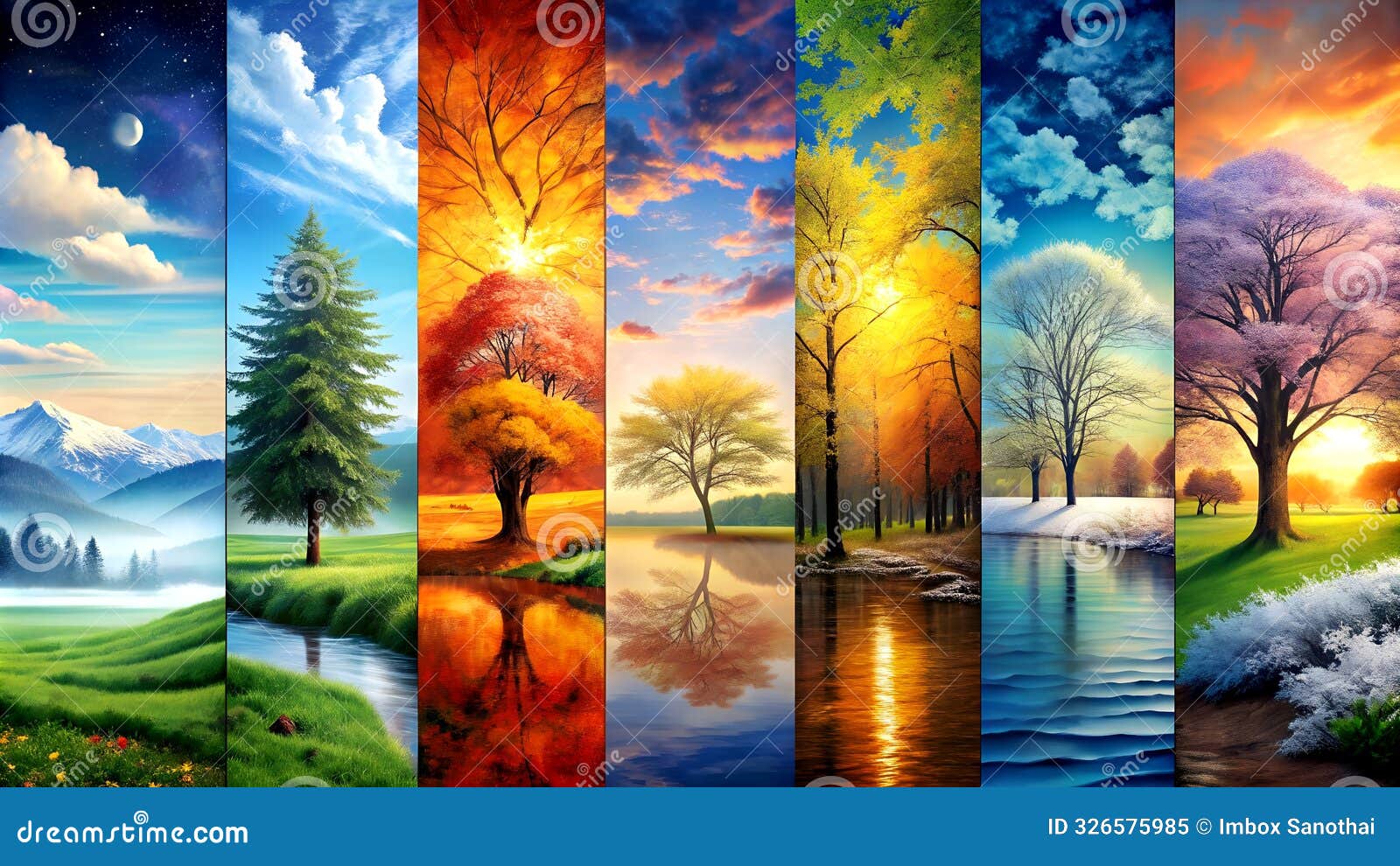 A Dance of Seasons: Exploring the Rhythms of Nature in Art Generative ...