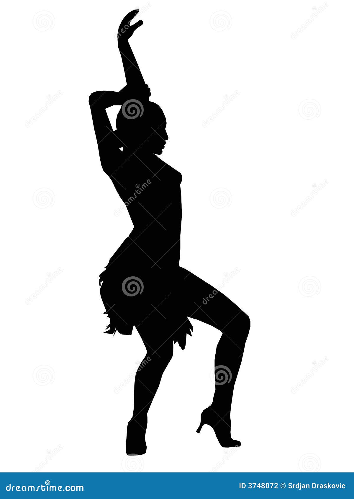 Female Dancer Silhouette
