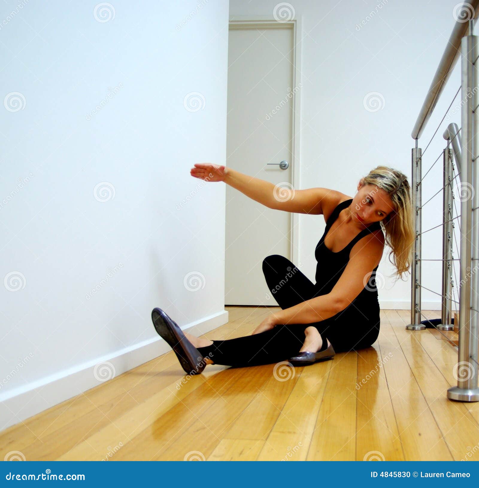 Dance Stretching & Practise Stock Photo - Image of choreography ...