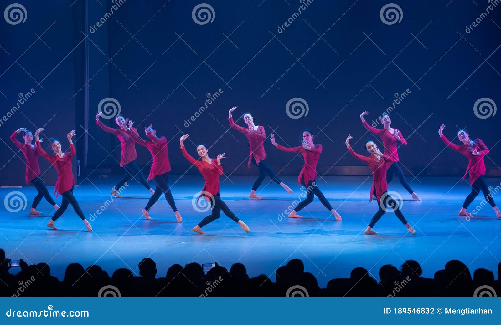 Adjustment of Basic Skills 3-a Dance Training Class Editorial ...