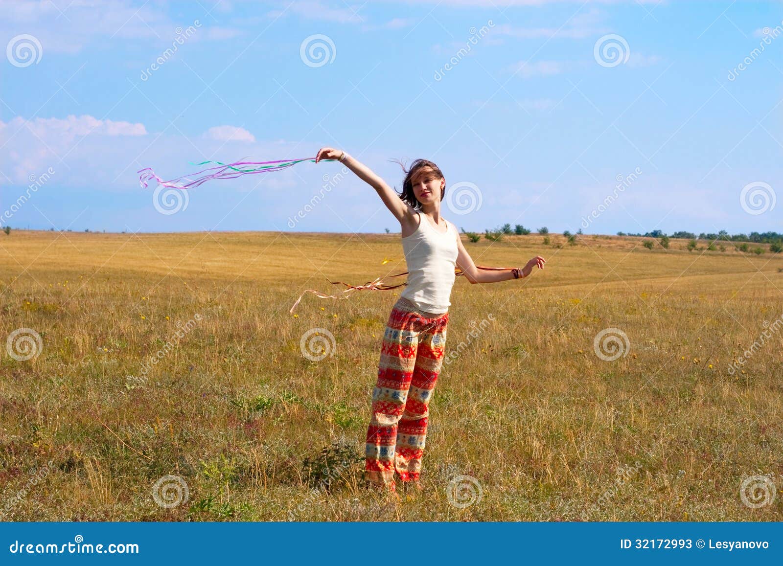 Dance with wind stock image. Image of glass, freedom - 32172993