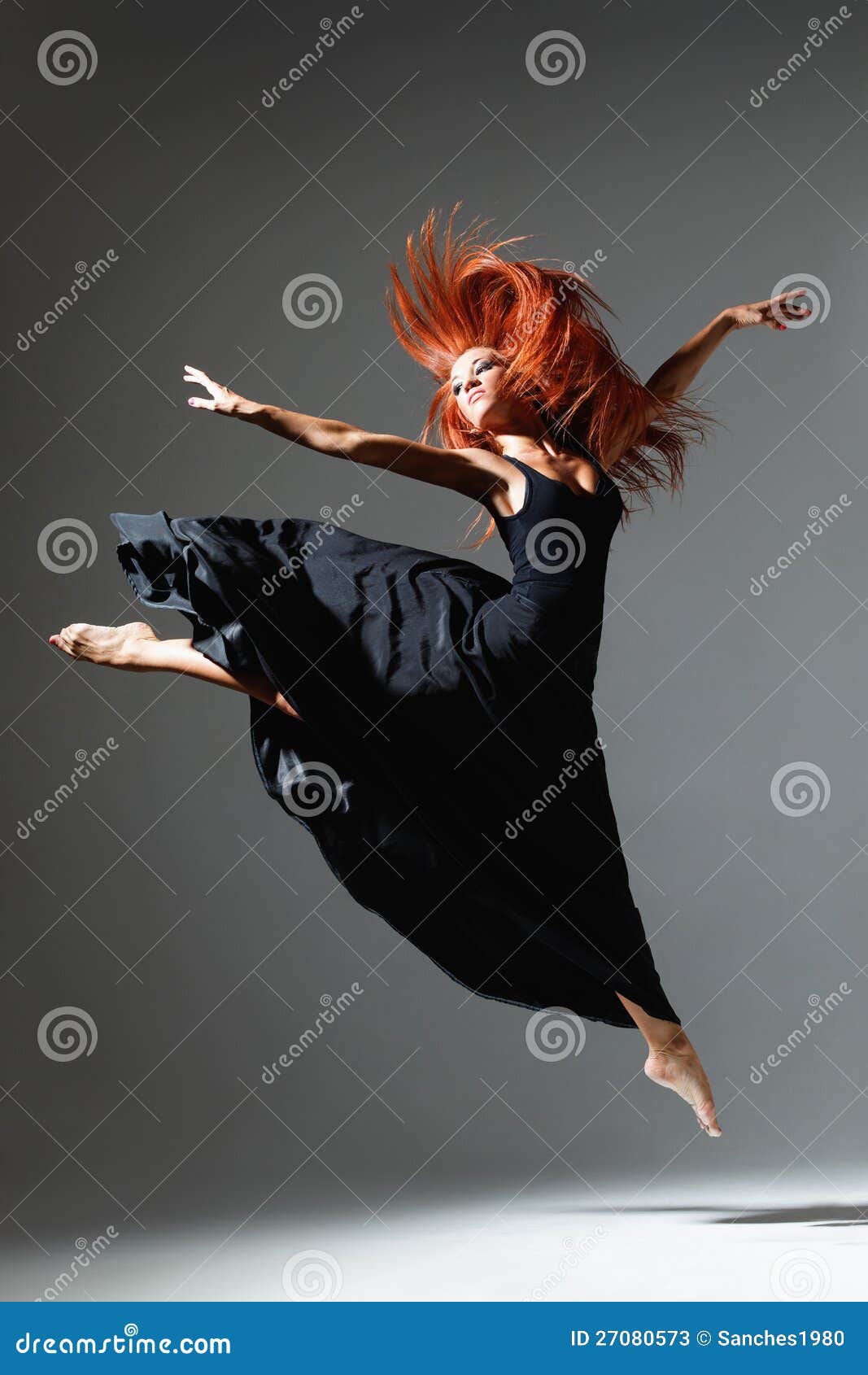 The dancer stock image. Image of ballet, dancer, action - 27080573