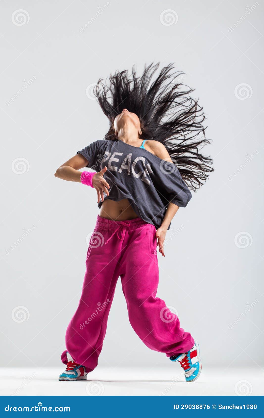 The dancer stock photo. Image of adult, breakdancer, girl - 29038876