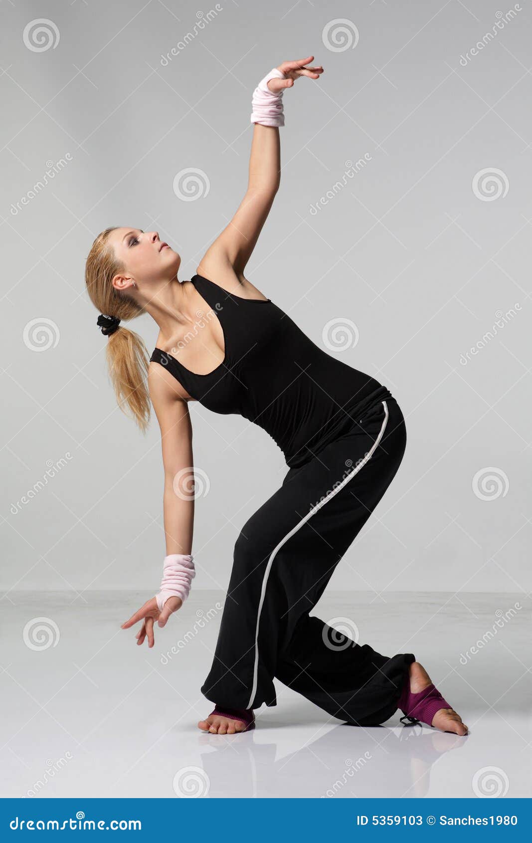 The dancer stock image. Image of acrobat, grace, foot - 5359103