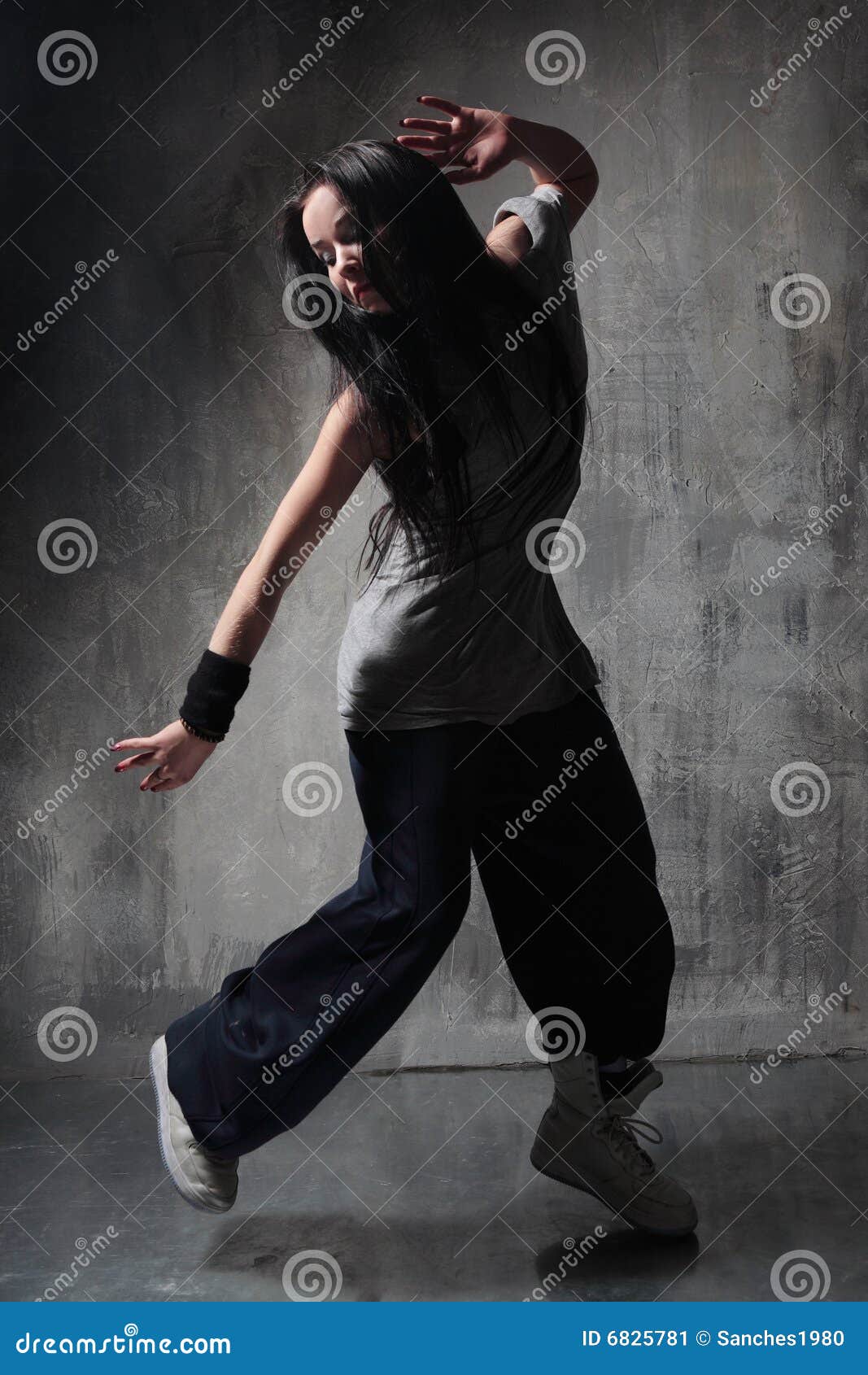 The dancer stock image. Image of stunt, gangsta, activity - 6825781