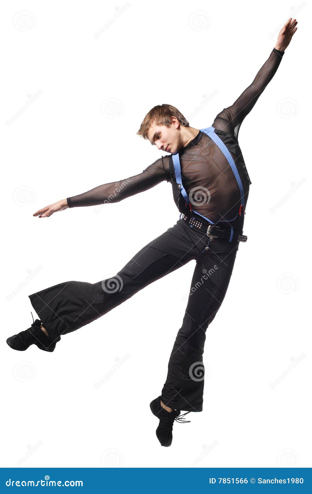 Dancer stock photo. Image of macho, elegant, stunt, business - 7851566