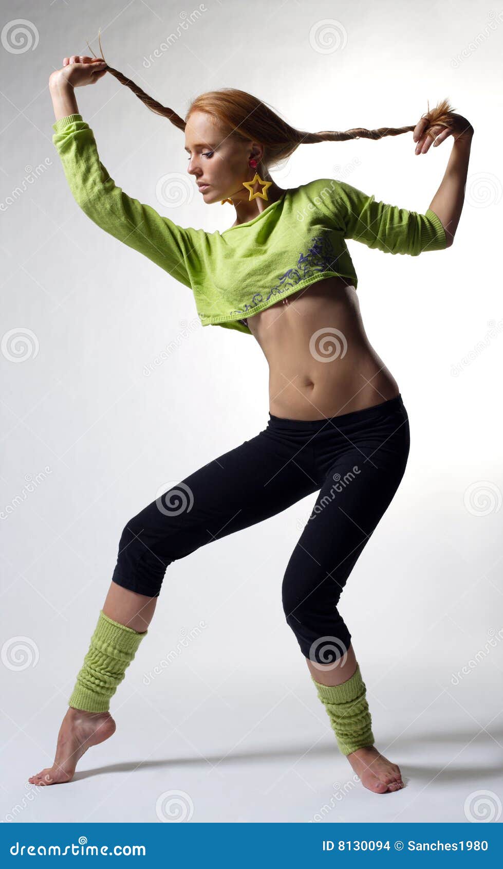 Dancer stock photo. Image of dancing, dance, color, action - 8130094
