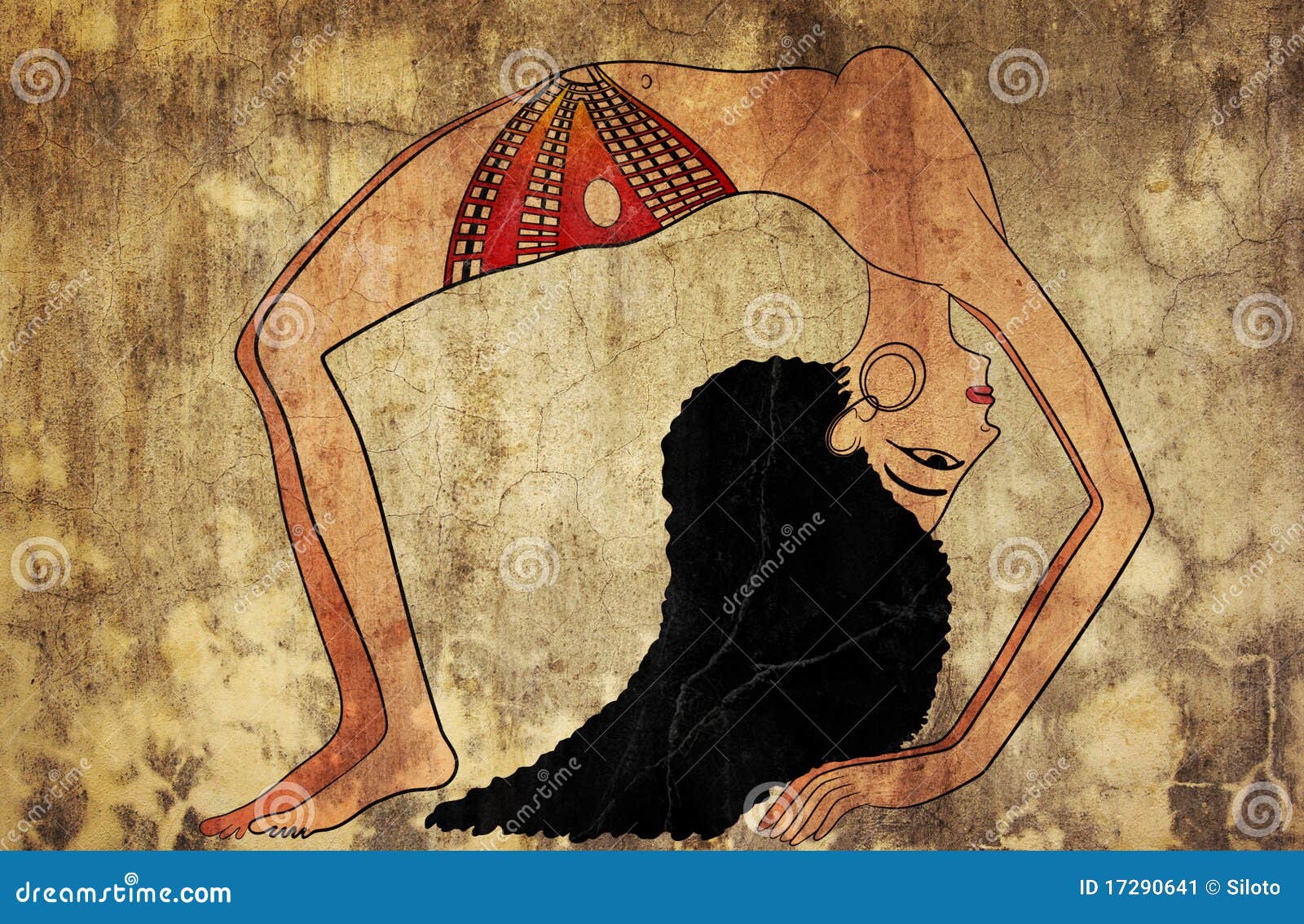 Dancer Of Ancient Egypt Royalty-Free Stock Photo | CartoonDealer.com ...