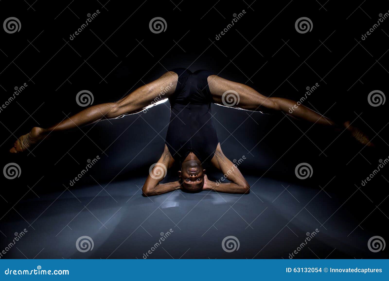 Dancer Demonstrating Flexibility Stock Photo - Image of active ...