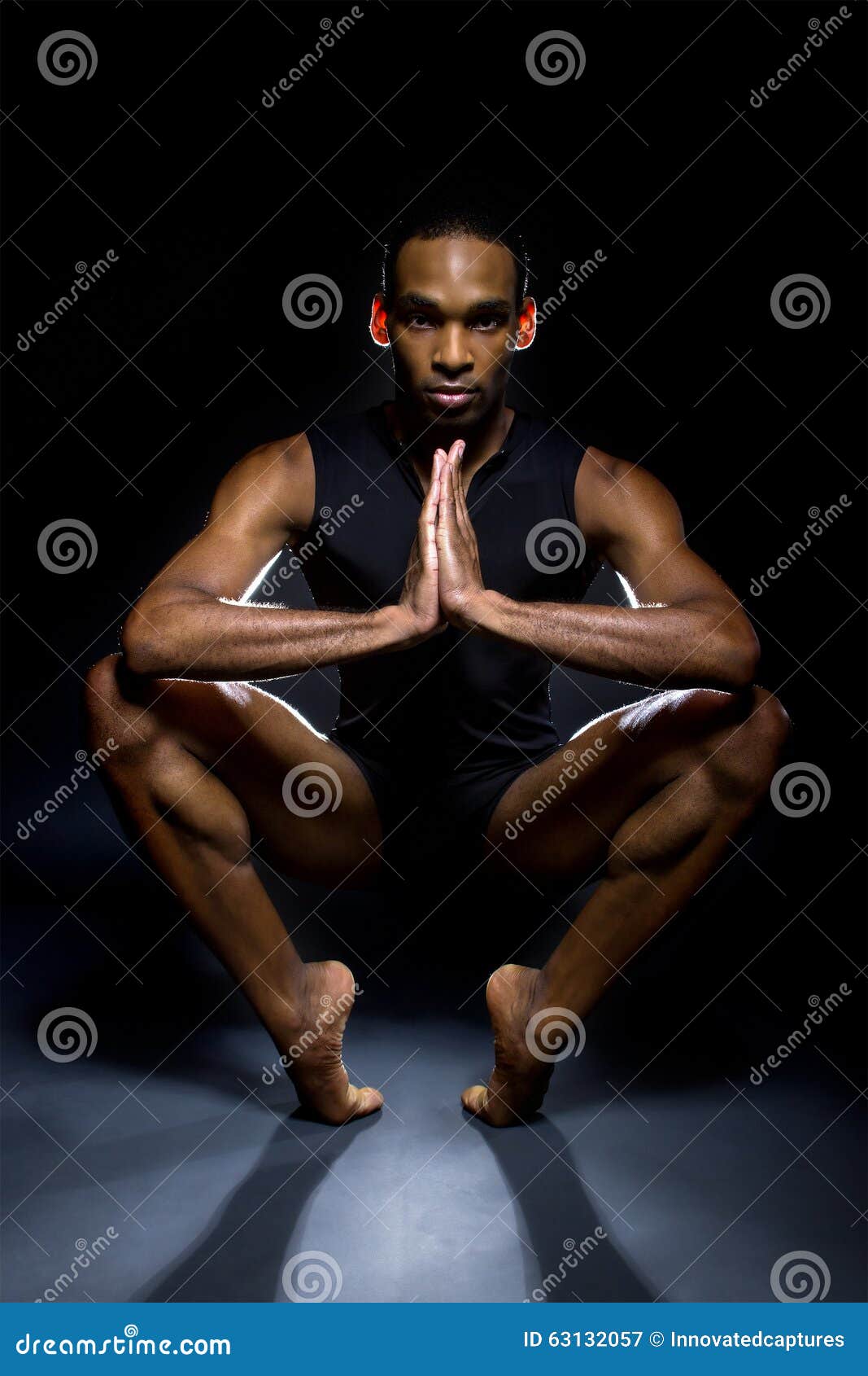 Dancer Demonstrating Flexibility Stock Image - Image of elegance, male ...