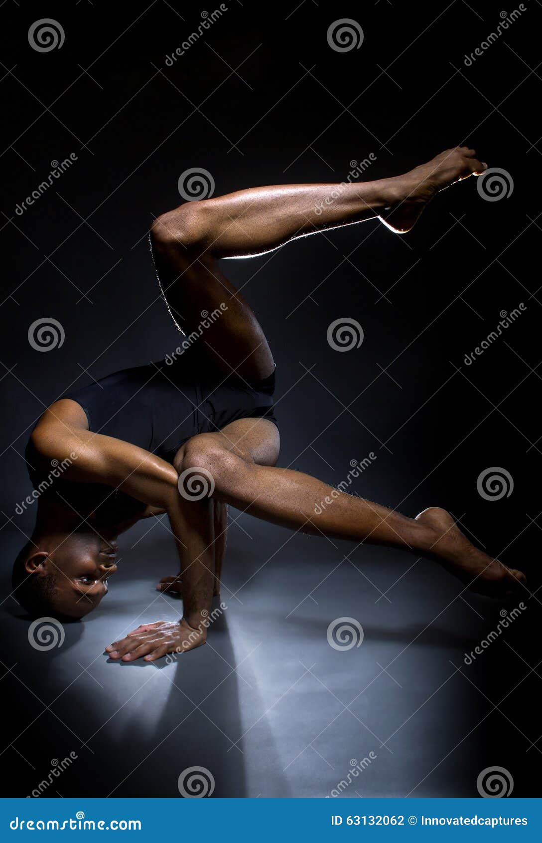 Dancer Demonstrating Flexibility Stock Photo - Image of flexible ...