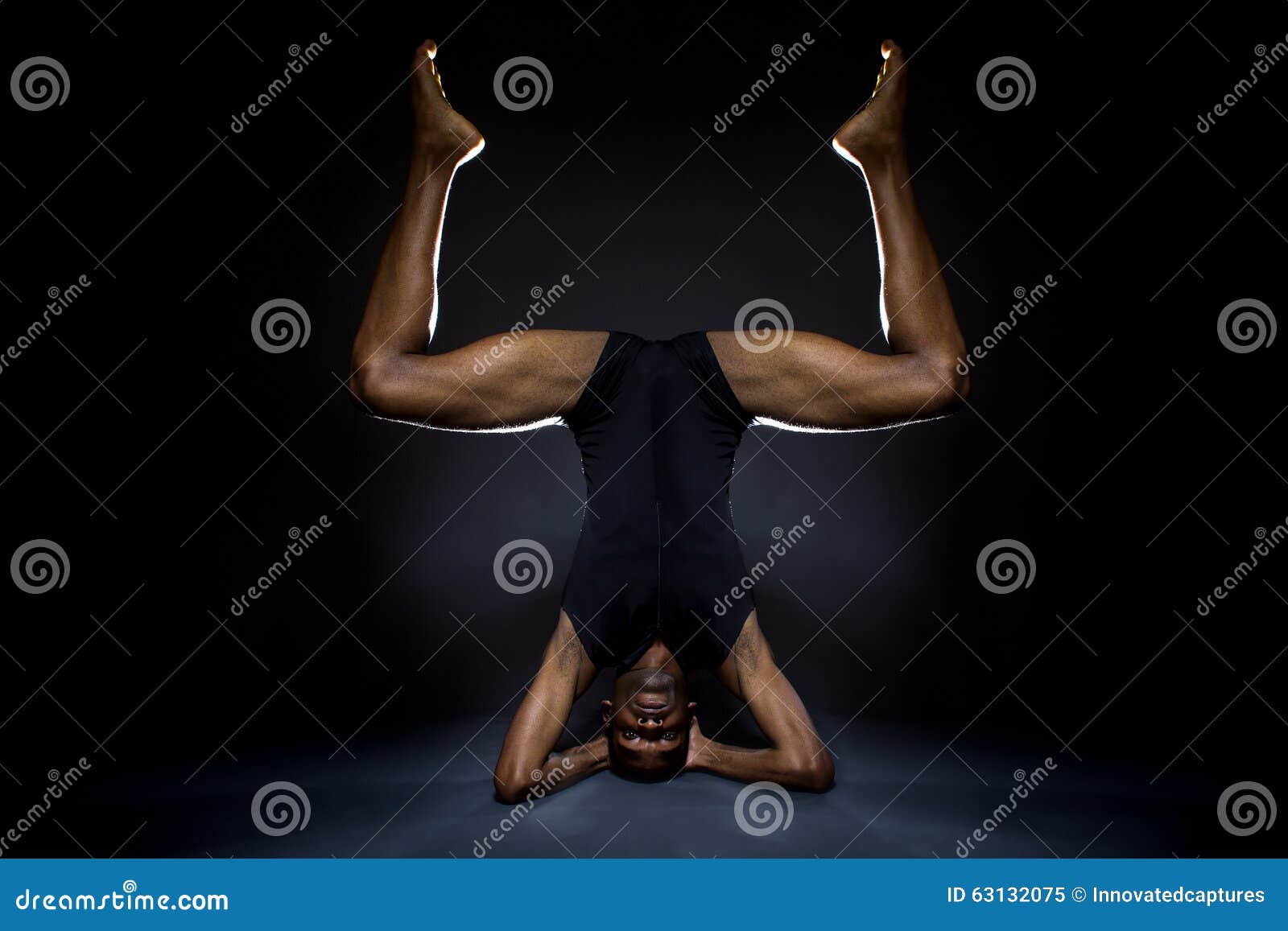 Dancer Demonstrating Flexibility Stock Image - Image of balance ...
