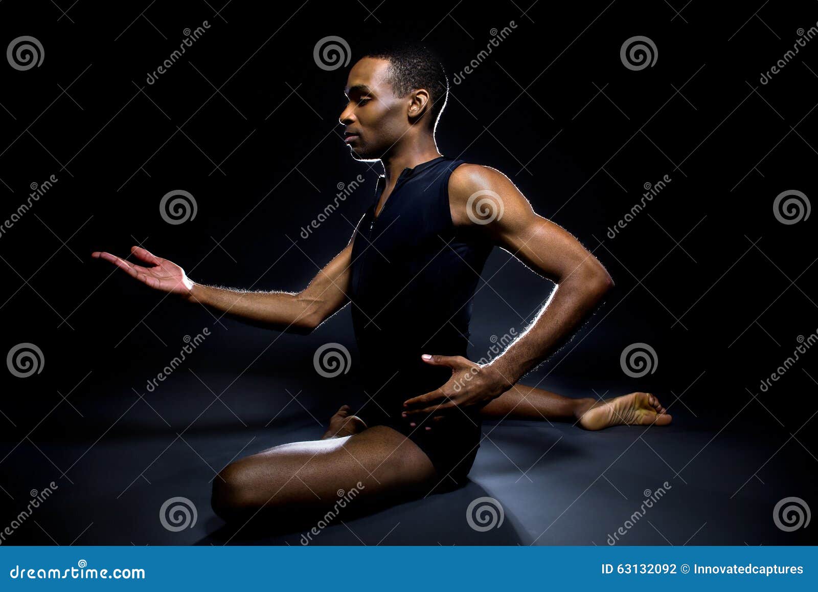 Dancer Demonstrating Flexibility Stock Photo - Image of dance, elegance ...