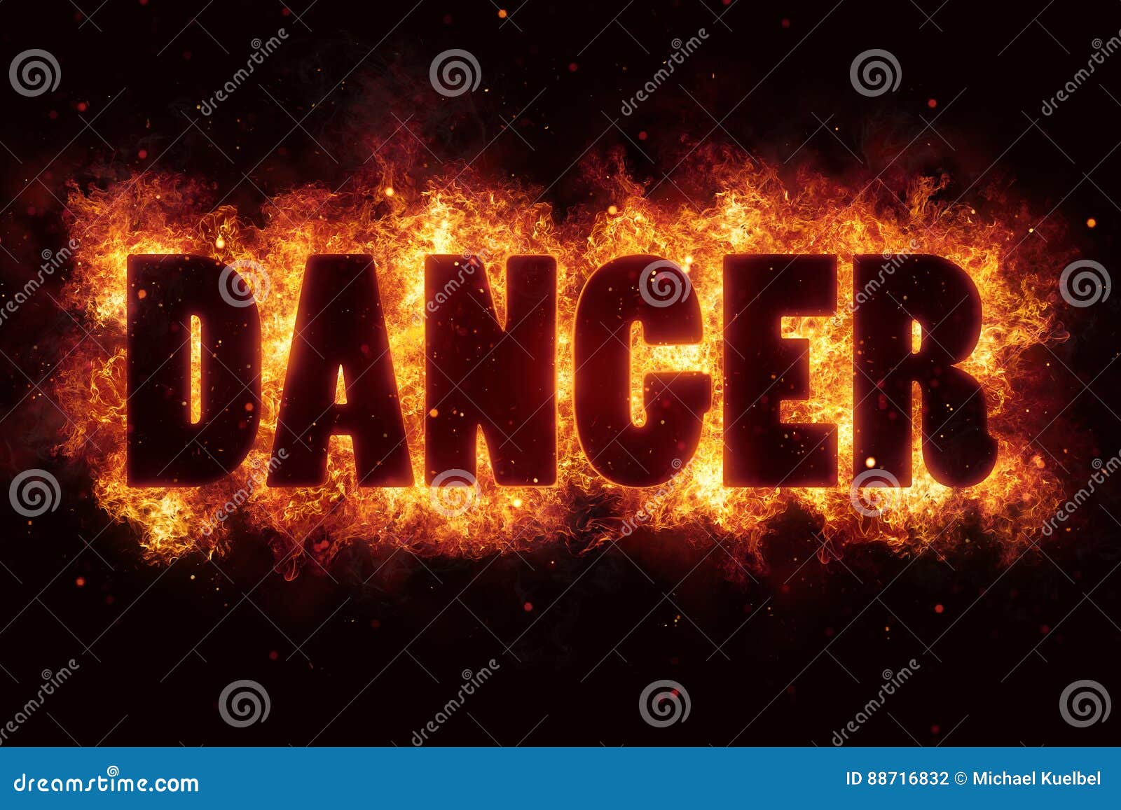 Dancer Fire Flames Burn Text Explosion Explode Stock Photo - Image of ...