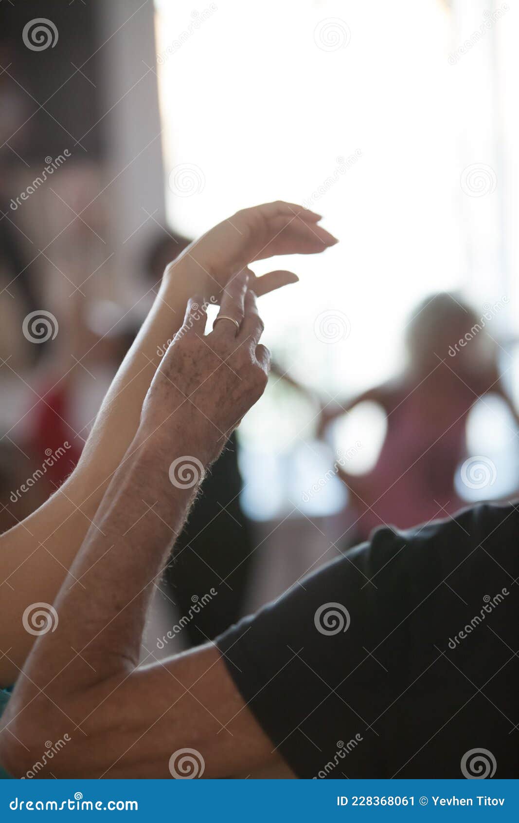 Dancer Hand in Dance Performance Improvisation Stock Image - Image of ...