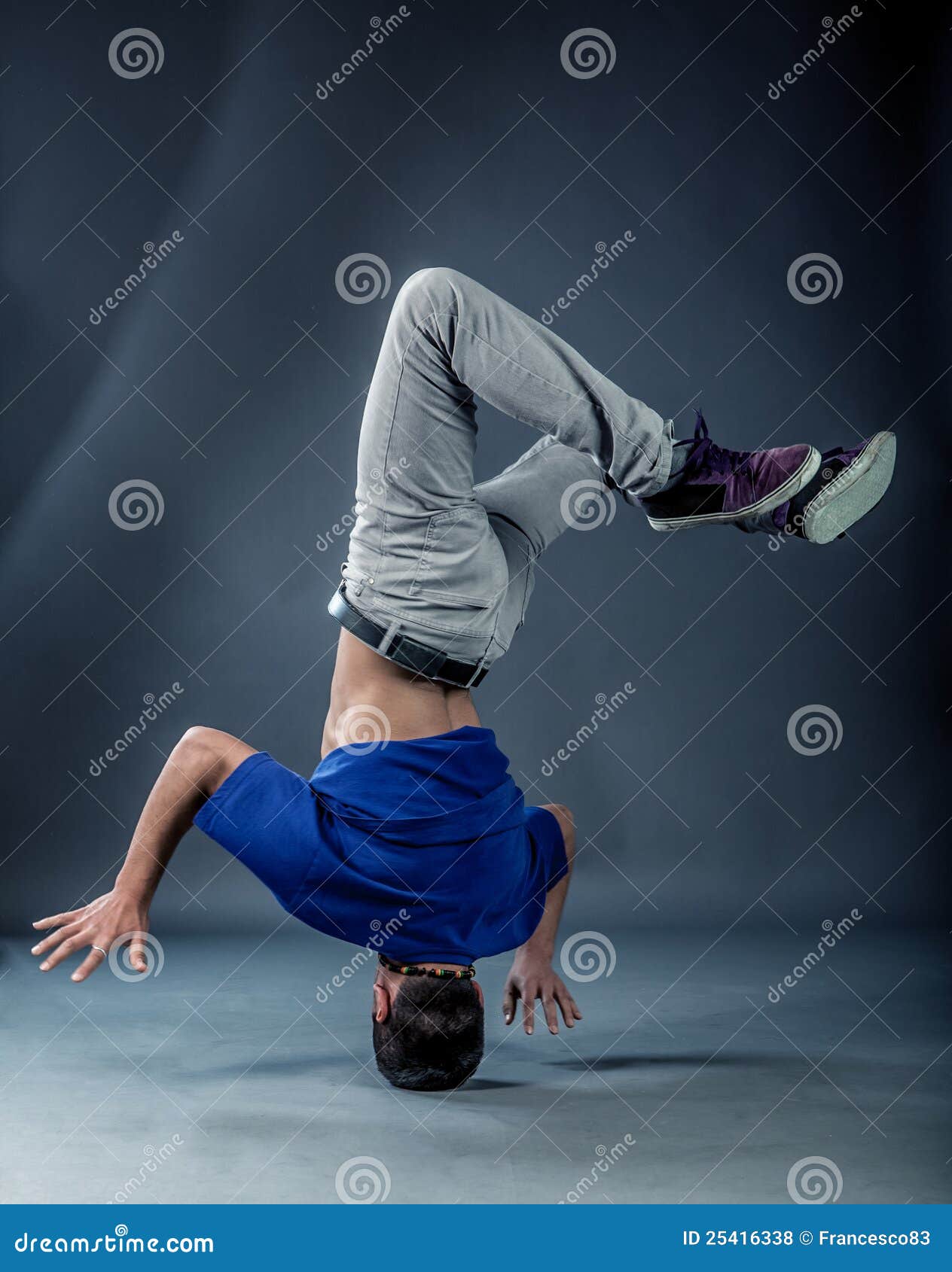 Dancer - Headspin stock photo. Image of american, break - 25416338