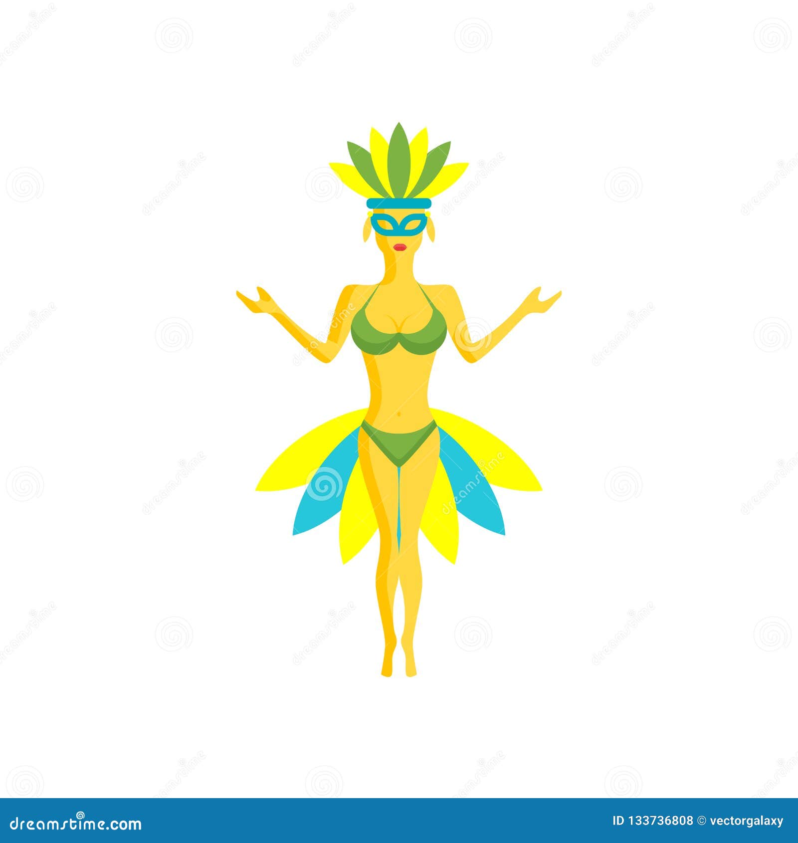 Dancer Icon Vector Sign And Symbol Isolated On White Background Stock Vector Illustration Of