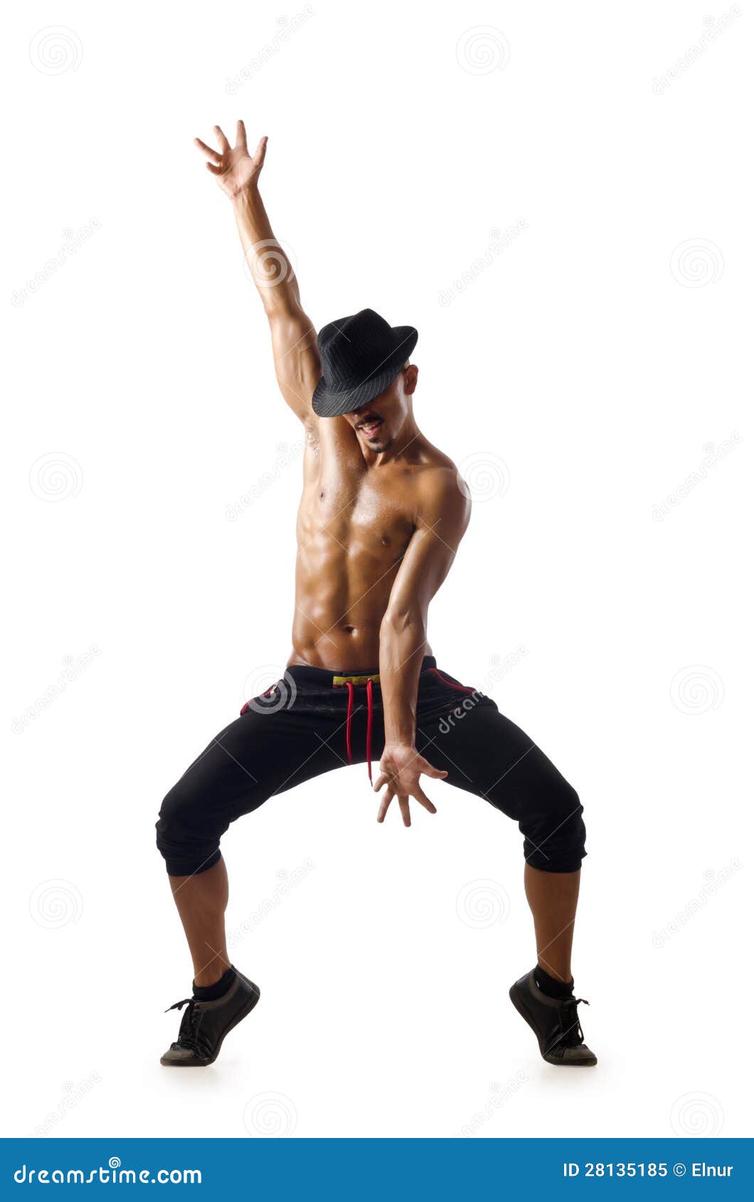 Dancer isolated stock image. Image of action, performer - 28135185