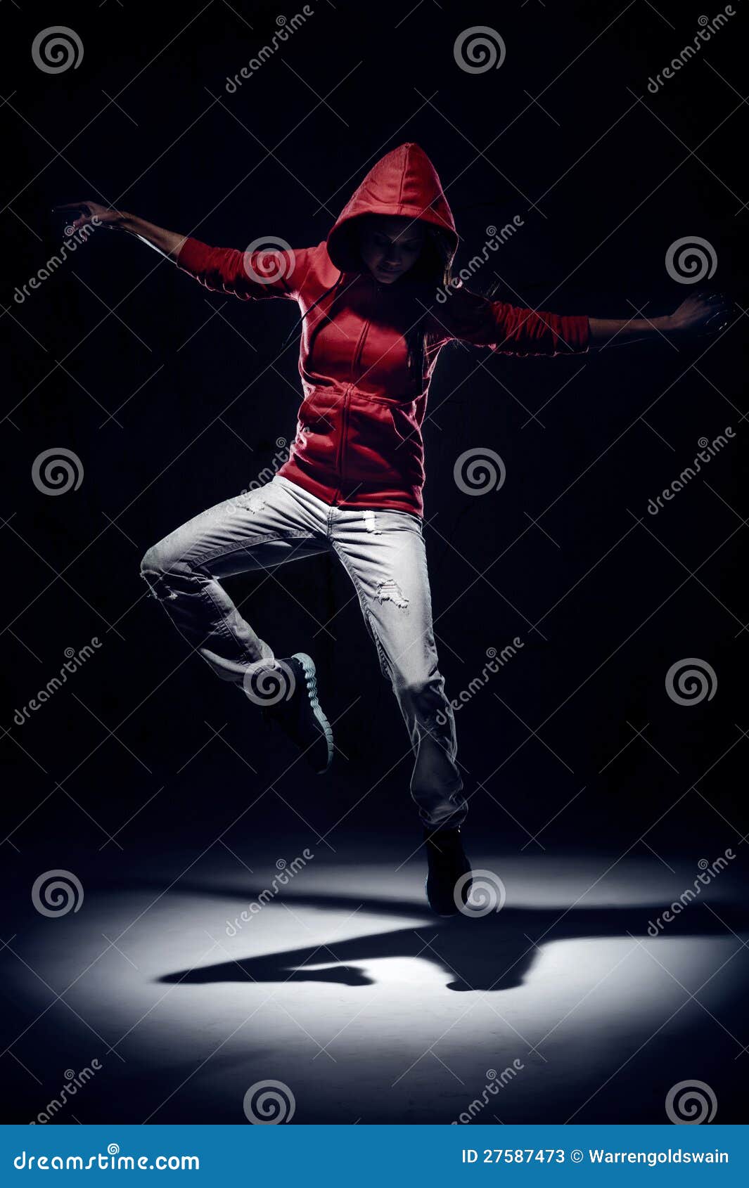 Dancer jump stock image. Image of active, people, freestyle - 27587473