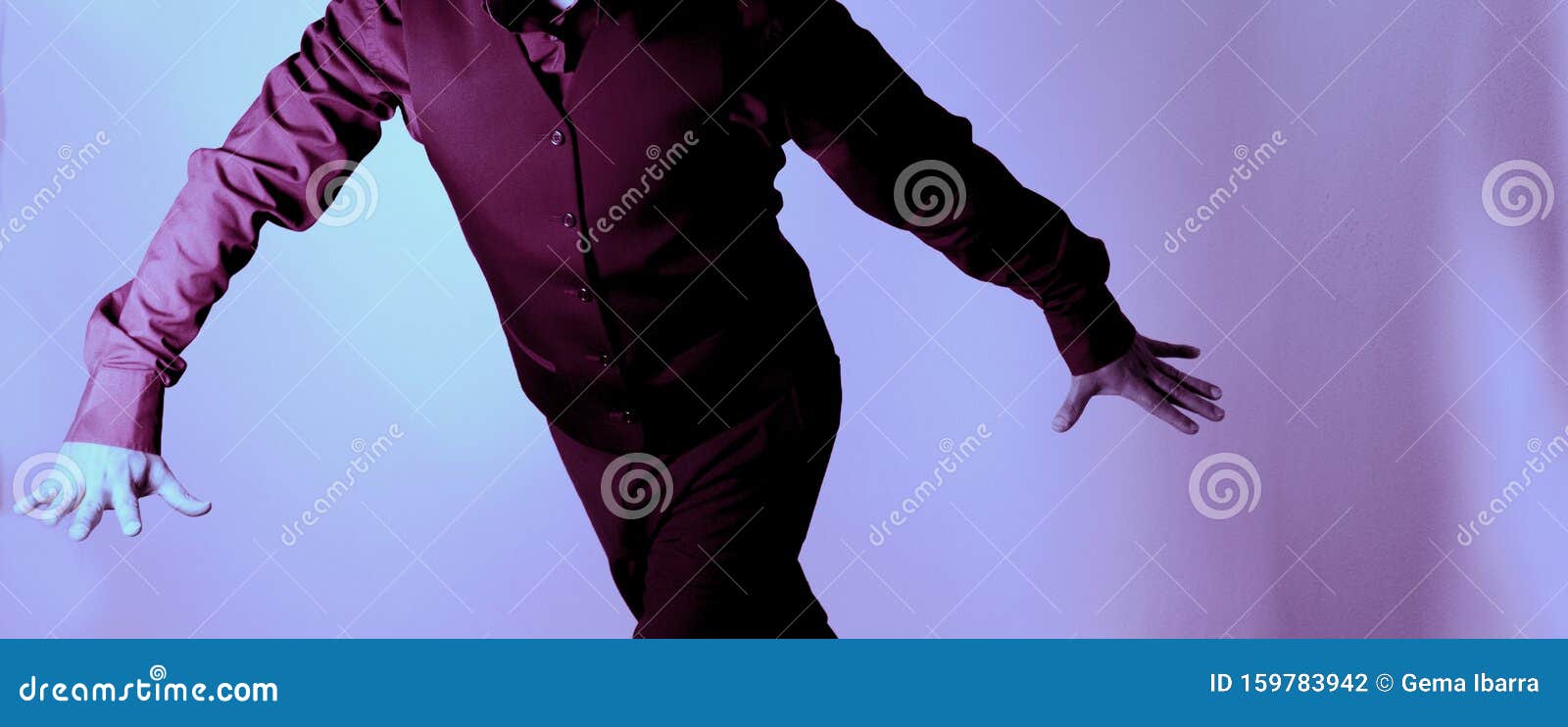 Dancer with Latin Dance Figures Stock Photo - Image of salsa, hispanic ...